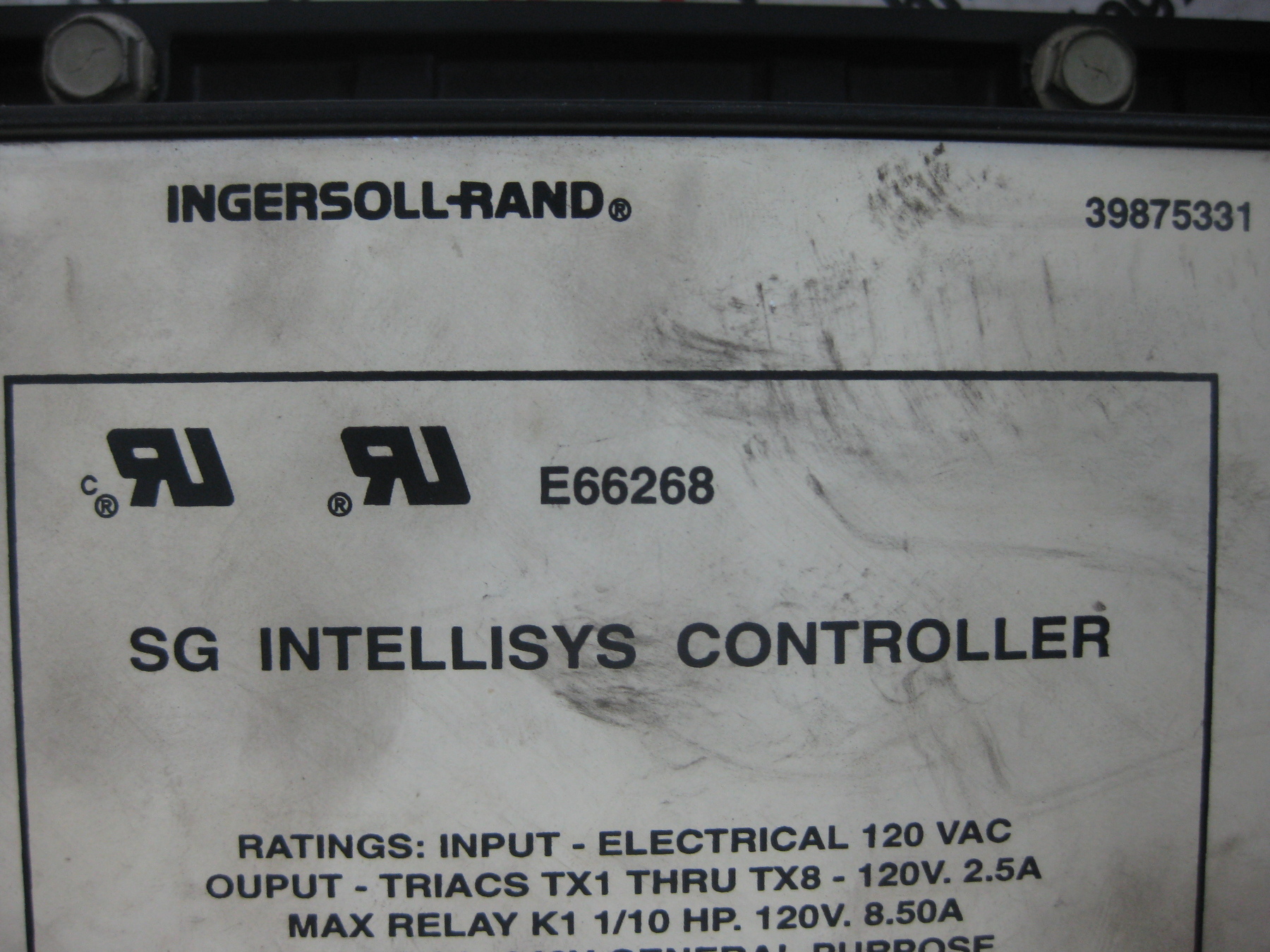 JESS Repair Service in Malaysia - Repair INGERSOLL-RAND SG INTELLISYS ...