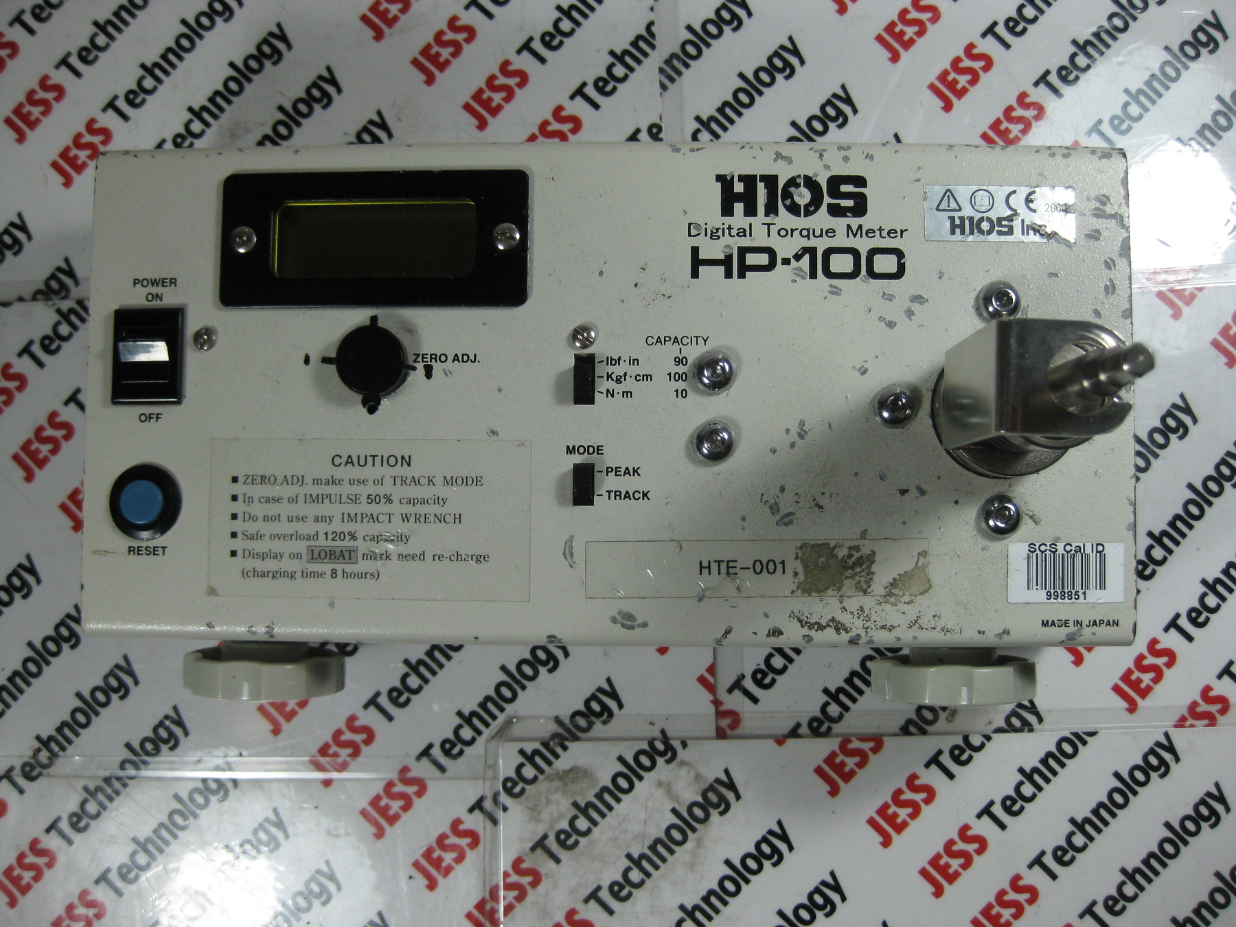JESS Repair Service in Malaysia - Repair HIOS DIGITAL TORQUE METER HP-100, Best Repair Services ...