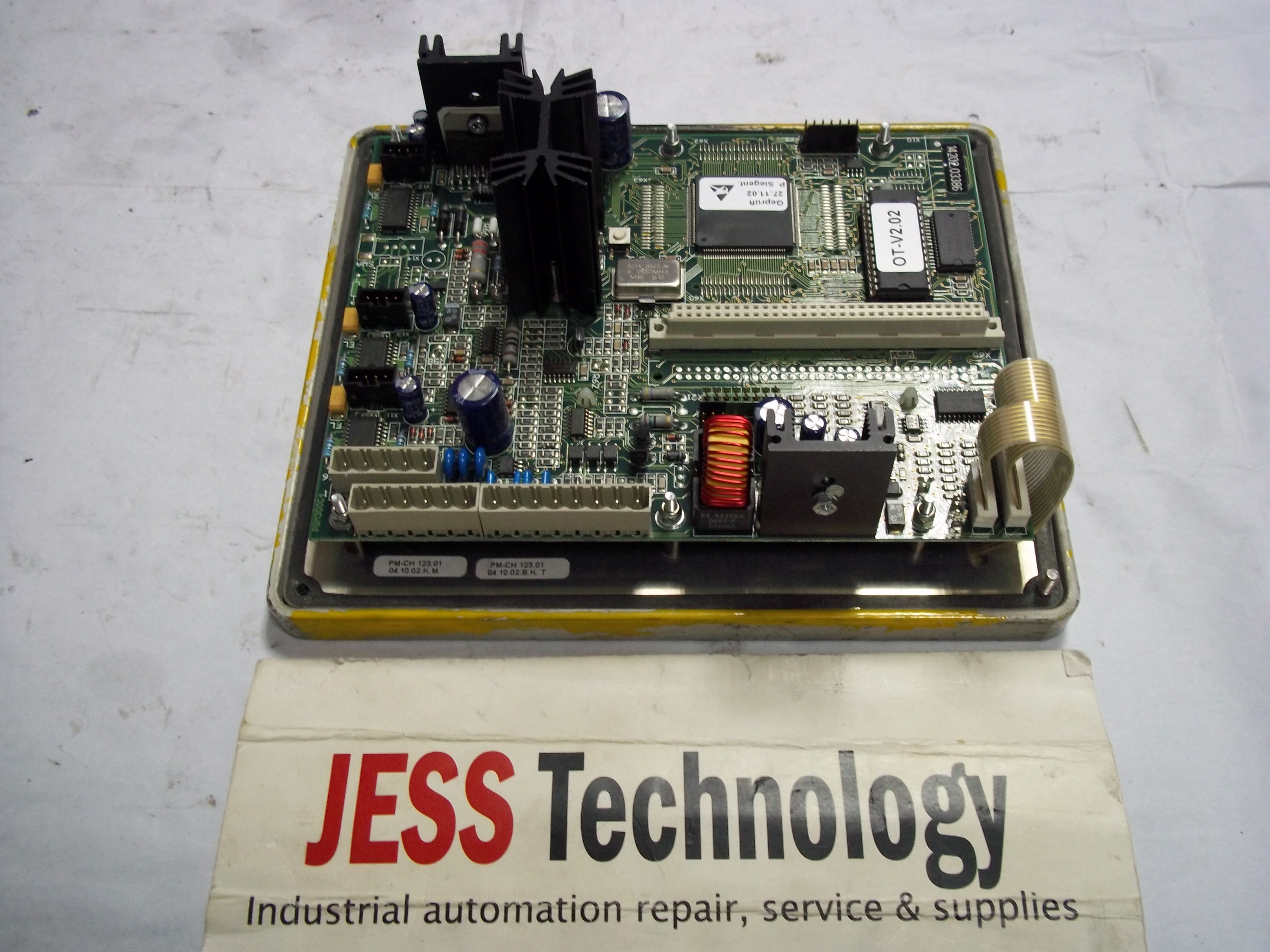 JESS | Repair ITW GEMA OPTITRONIC OPTITRONIC KEYPAD PM-CH123.01 in ...