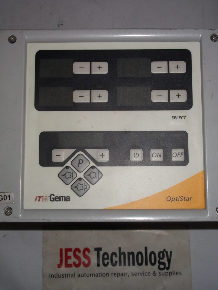 JESS | Repair ITW GEMA OPTISTAR OPTISTAR CONTROLLER CG06-C in Malaysia ...