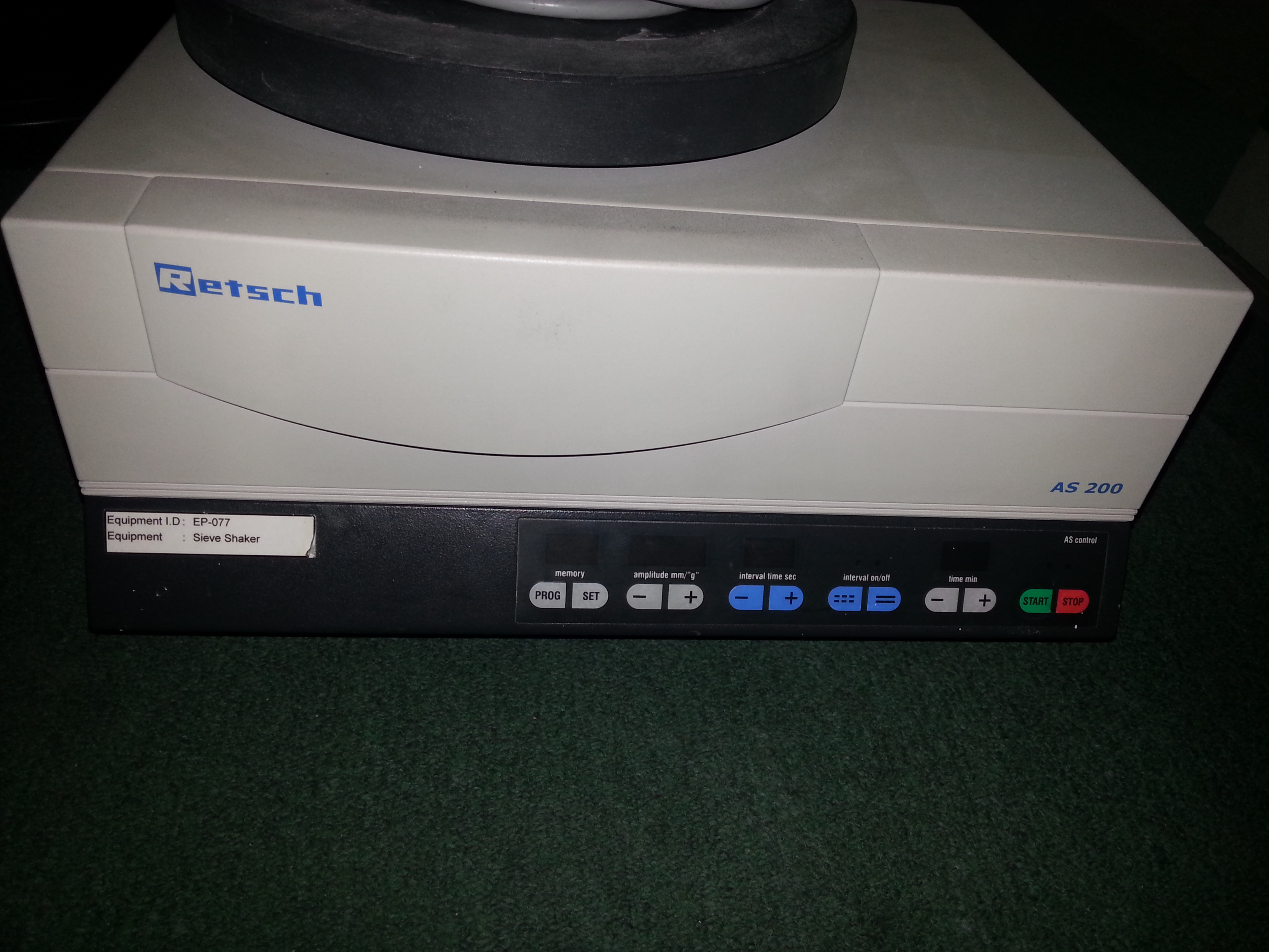 JESS | Repair RETSCH SIEVE RETSCH SIEVE SHAKER AS200 CONTROL in ...