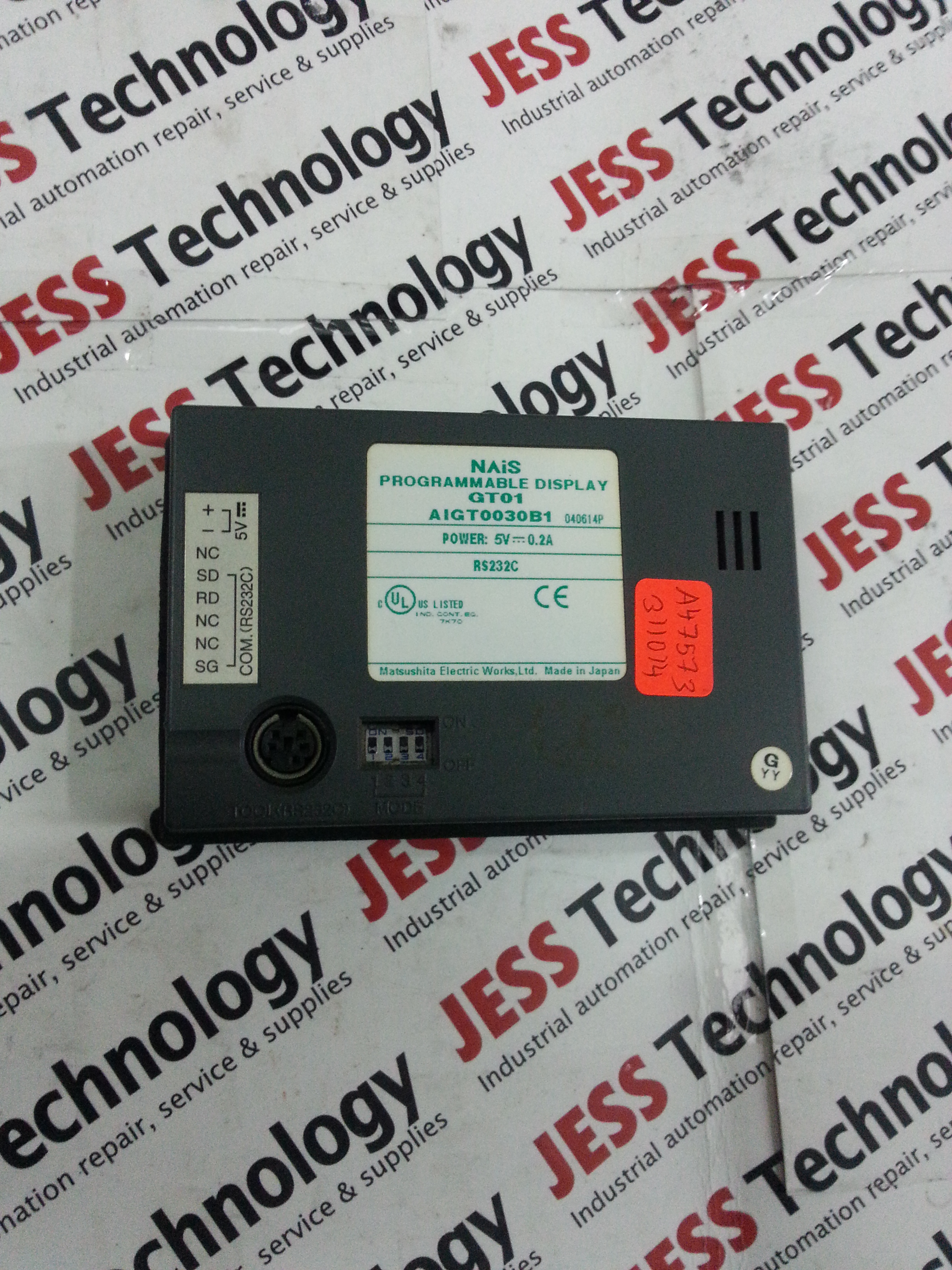 JESS | Repair NAIS NAIS PROGRAMMABLE DISPLAY GT01 in Malaysia ...