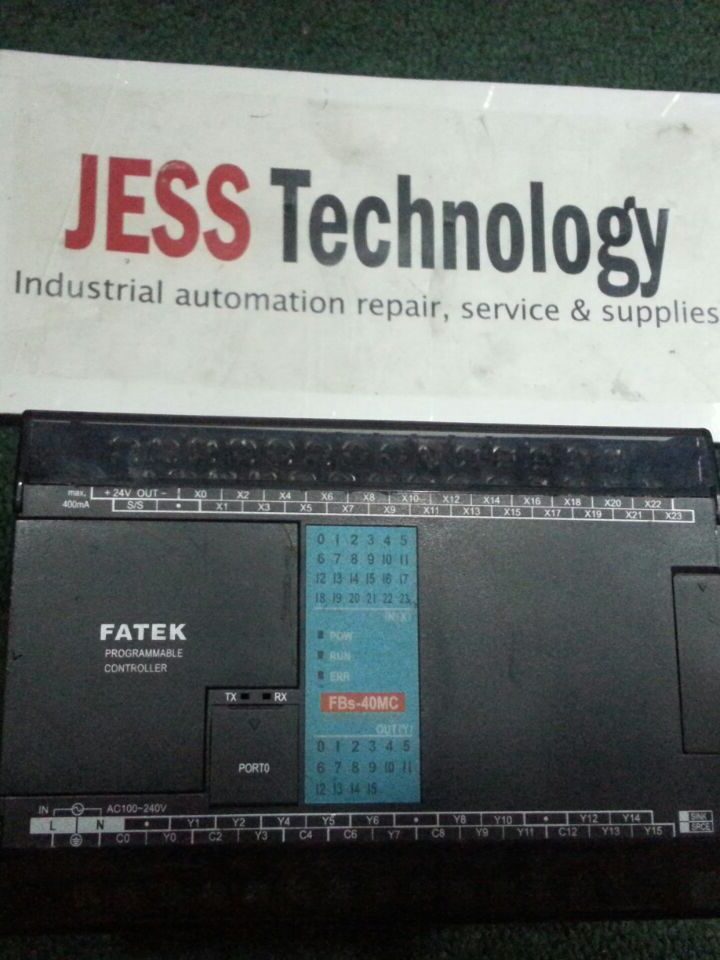 JESS | Repair FATEK FATEK PROGRAMMABLE CONTROLLER FBs-40MC in Malaysia, Singapore, Indonesia ...