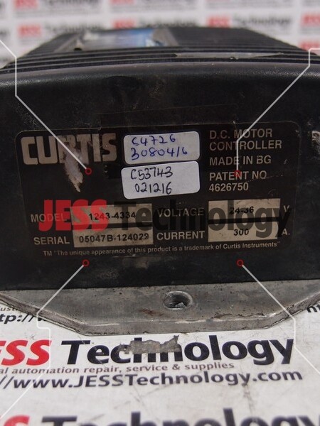 JESS Repair Service in Malaysia - Repair CURTIS CURTIS DC MOTOR ...