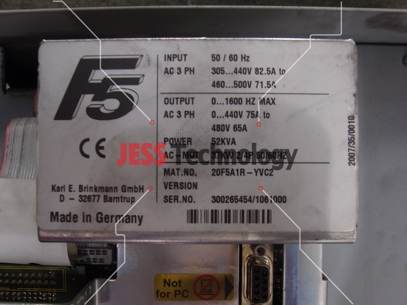 JESS Repair Service in Malaysia - Repair F5 KEB F5 INVERTER 20F5A1R ...