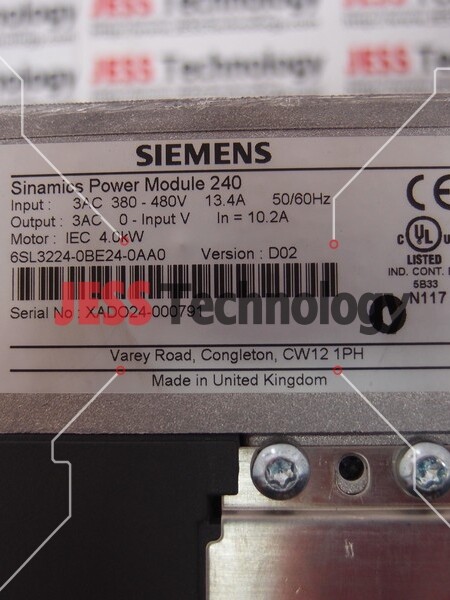 JESS Repair Service in Malaysia - Repair SIEMENS SIEMENS SINAMICS POWER ...