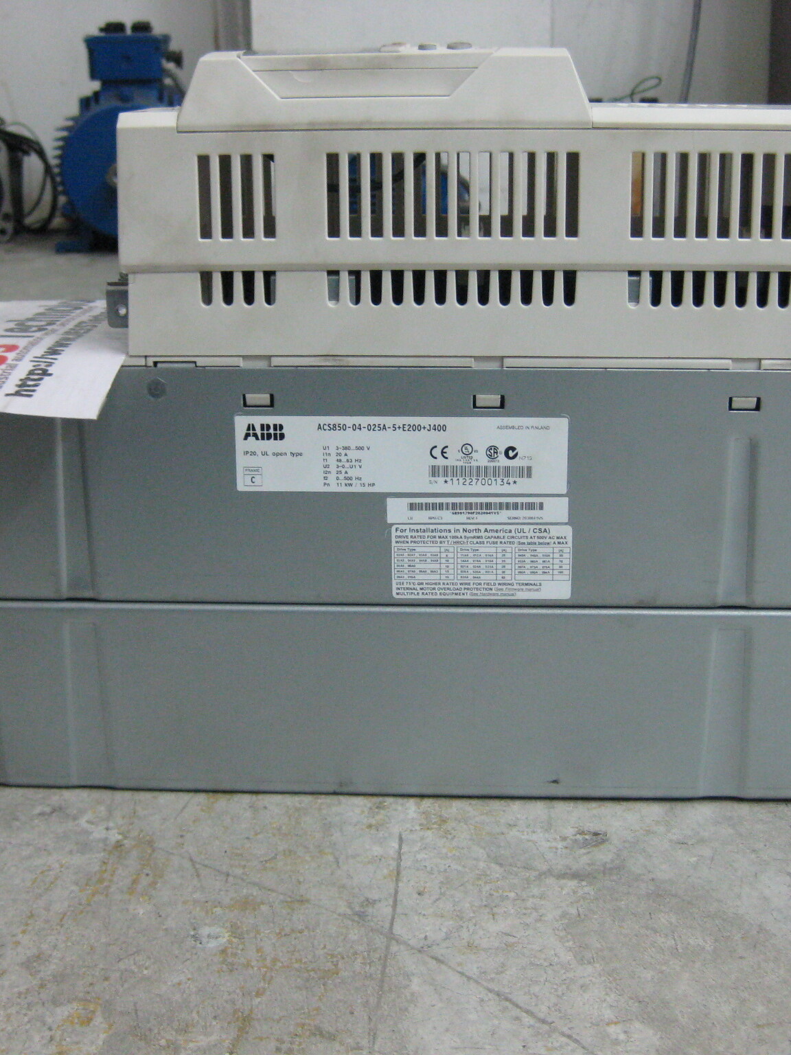 JESS Repair Service in Malaysia - Repair ABB AC DRIVE ACS850-04-025A-5 ...