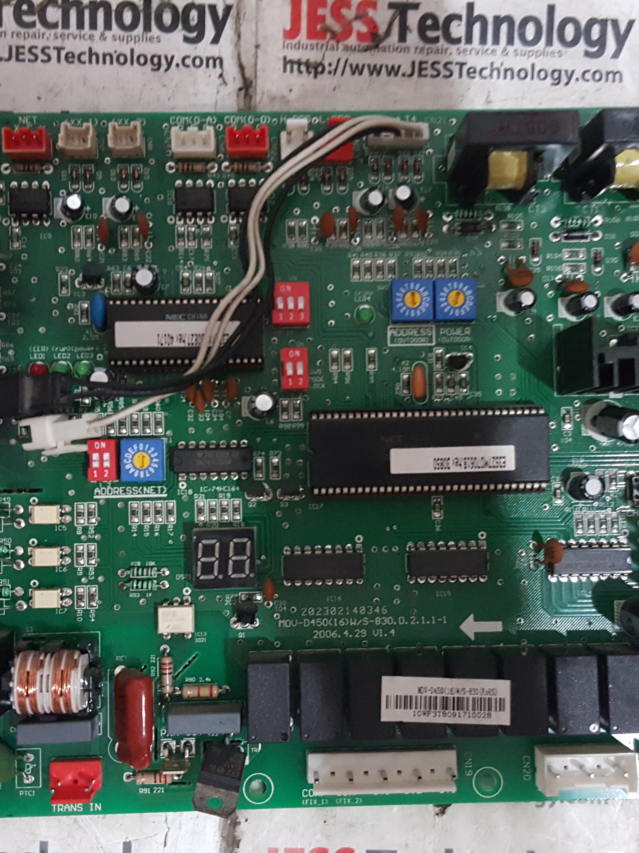 JESS Repair Service in Malaysia - Repair - AIRCOND CONTROL BOARD MDV ...