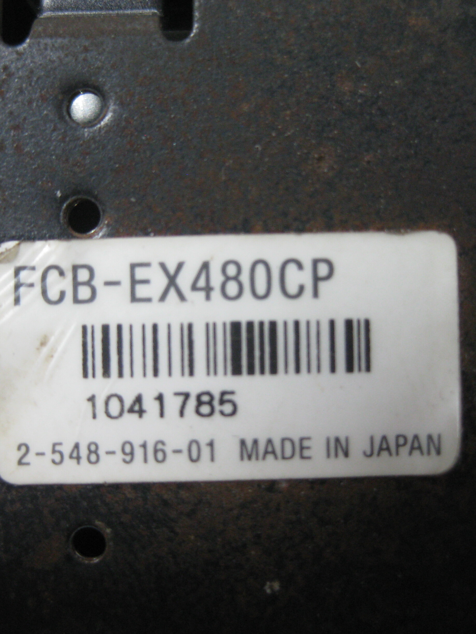 JESS Repair Service in Malaysia - Repair - CCTV CAMERA FCB-EX480CP ...