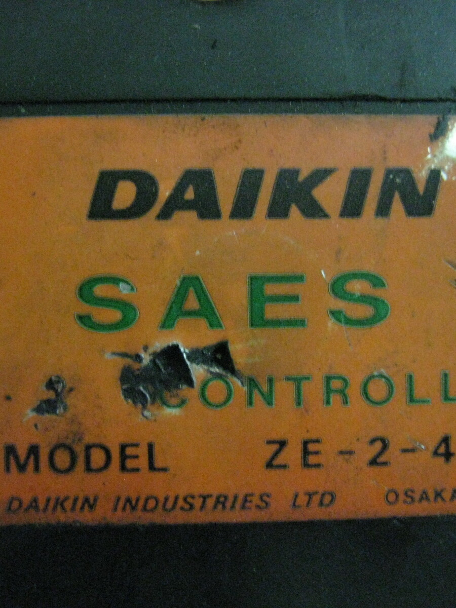 JESS Repair Service in Malaysia - Repair DAIKIN SAES CONTROLLER ZE-2-40 ...