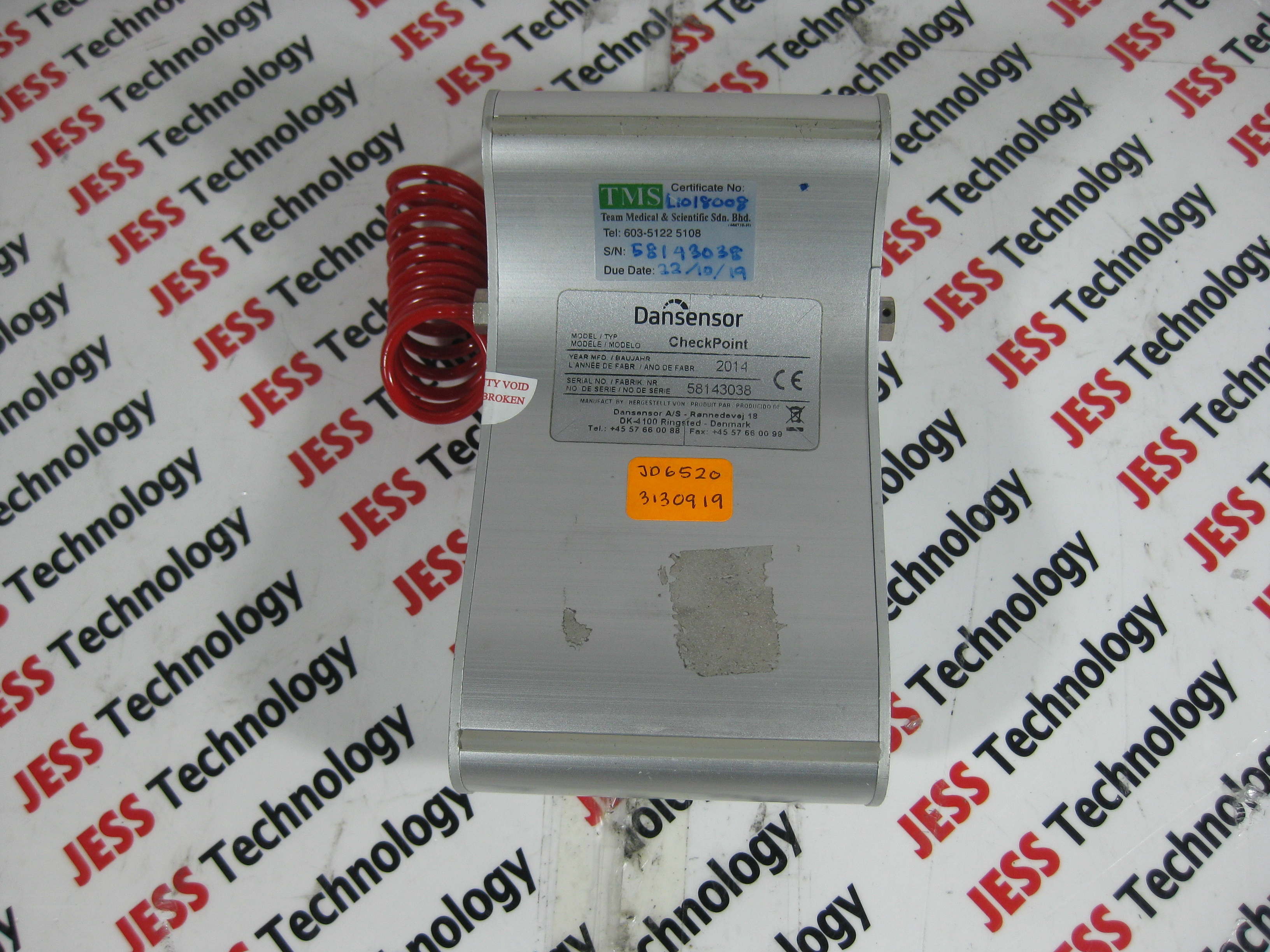 JESS Repair Service in Malaysia - Repair DANSENSOR PORTABLE GAS ...