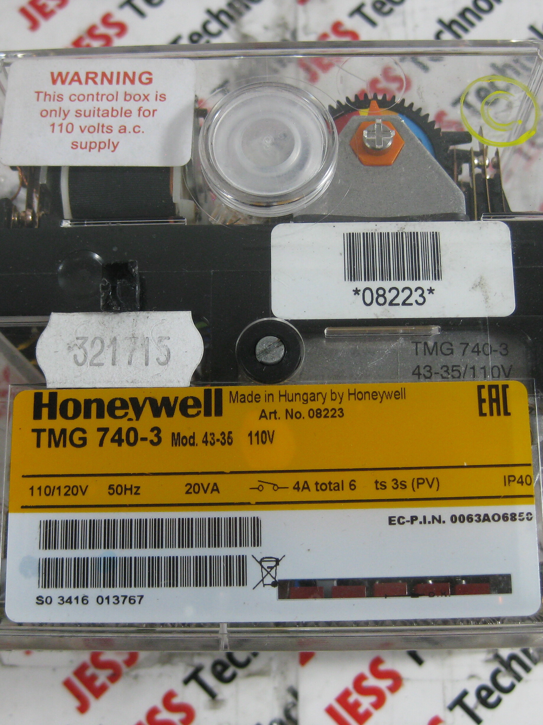 JESS Repair Service in Malaysia - Repair HONEYWELL CONTROL BOX TMG740-3 ...