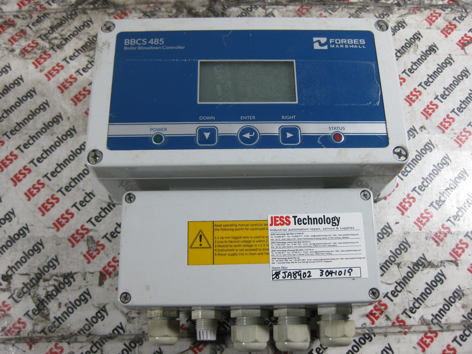 JESS Repair Service in Malaysia - Repair FORBES MARSHALL BOILER ...