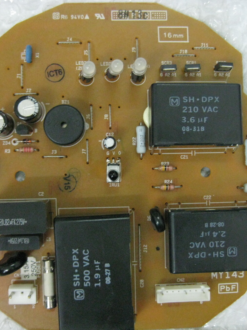 JESS Repair Service in Malaysia - Repair - Fan Control Board R6 94V0 ...