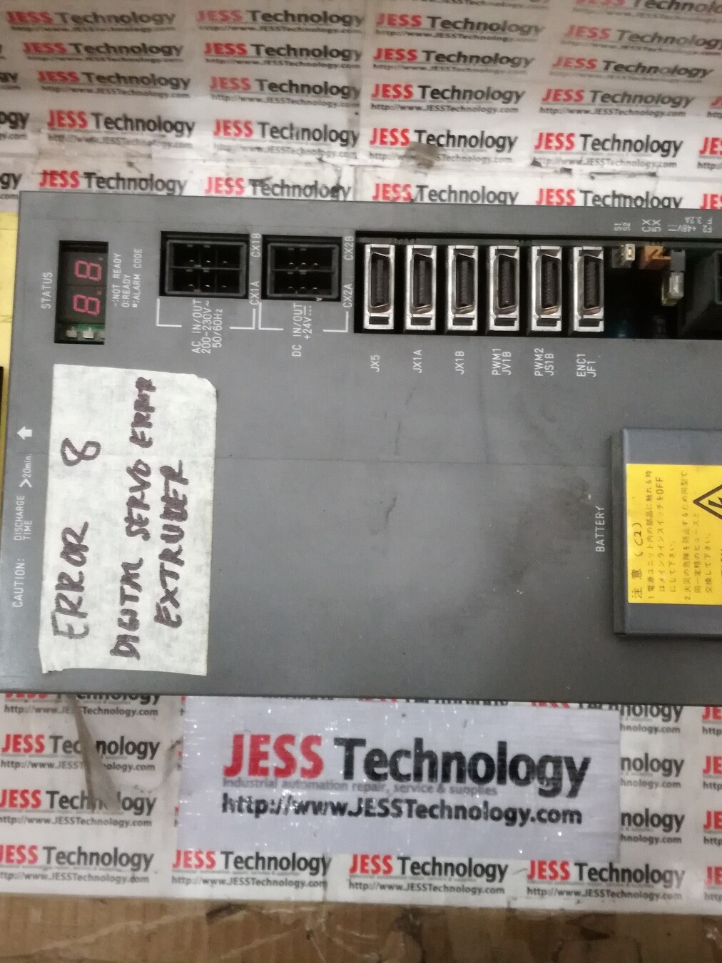 JESS Repair Service in Malaysia - Repair FANUC FANUC SERVO DRIVE ...