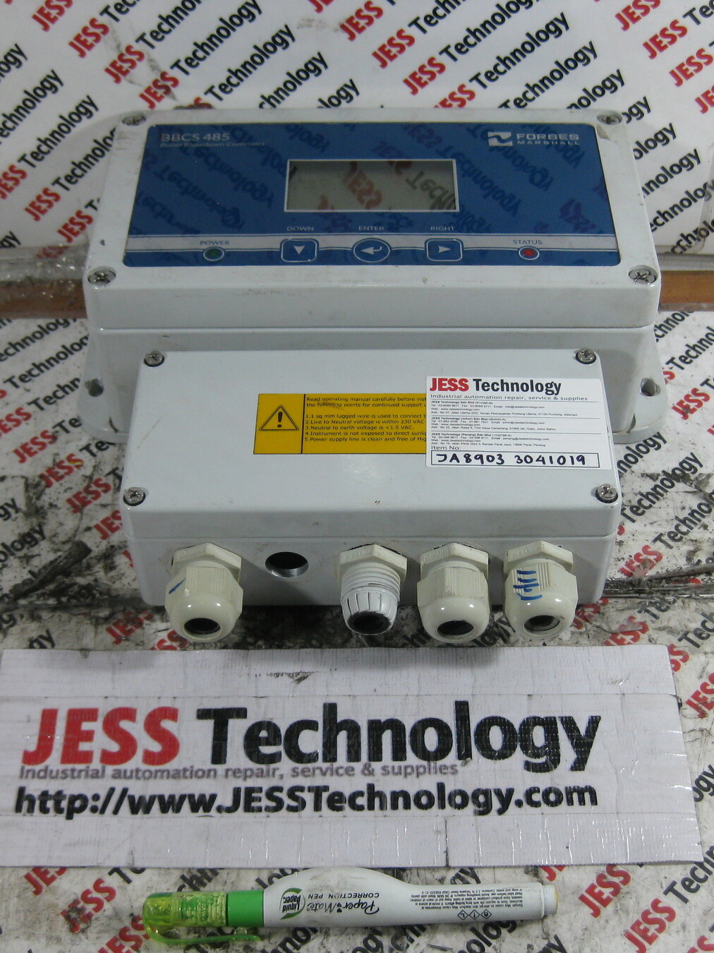 JESS Repair Service in Malaysia - Repair FORBES MARSHALL BOILER ...