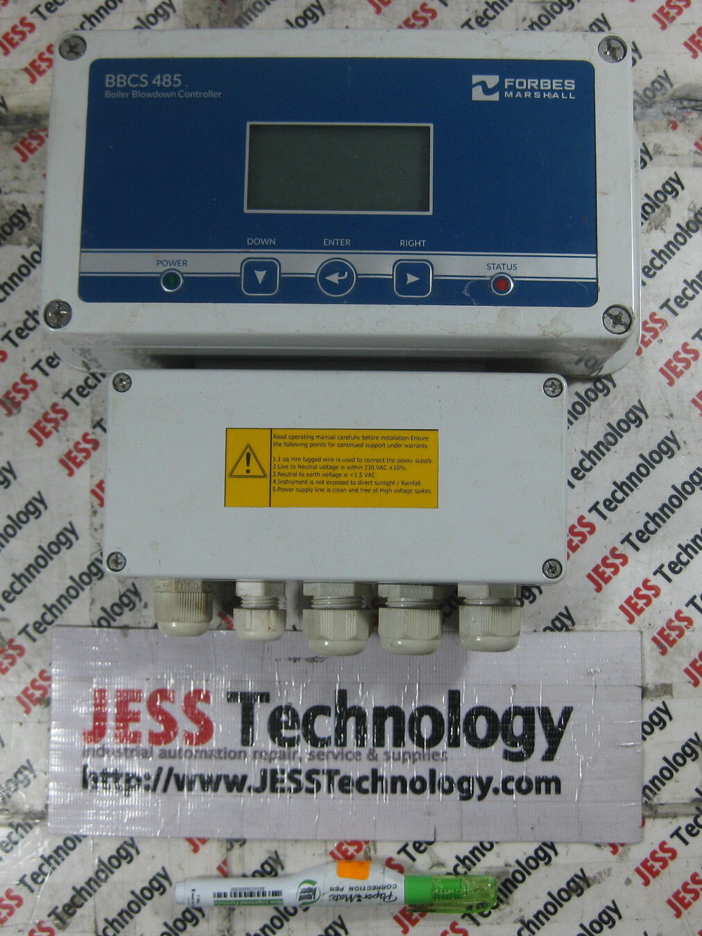 JESS Repair Service in Malaysia - Repair FORBES MARSHALL BOILER BLOWDOWN CONTROLLER BBCS-485 ...