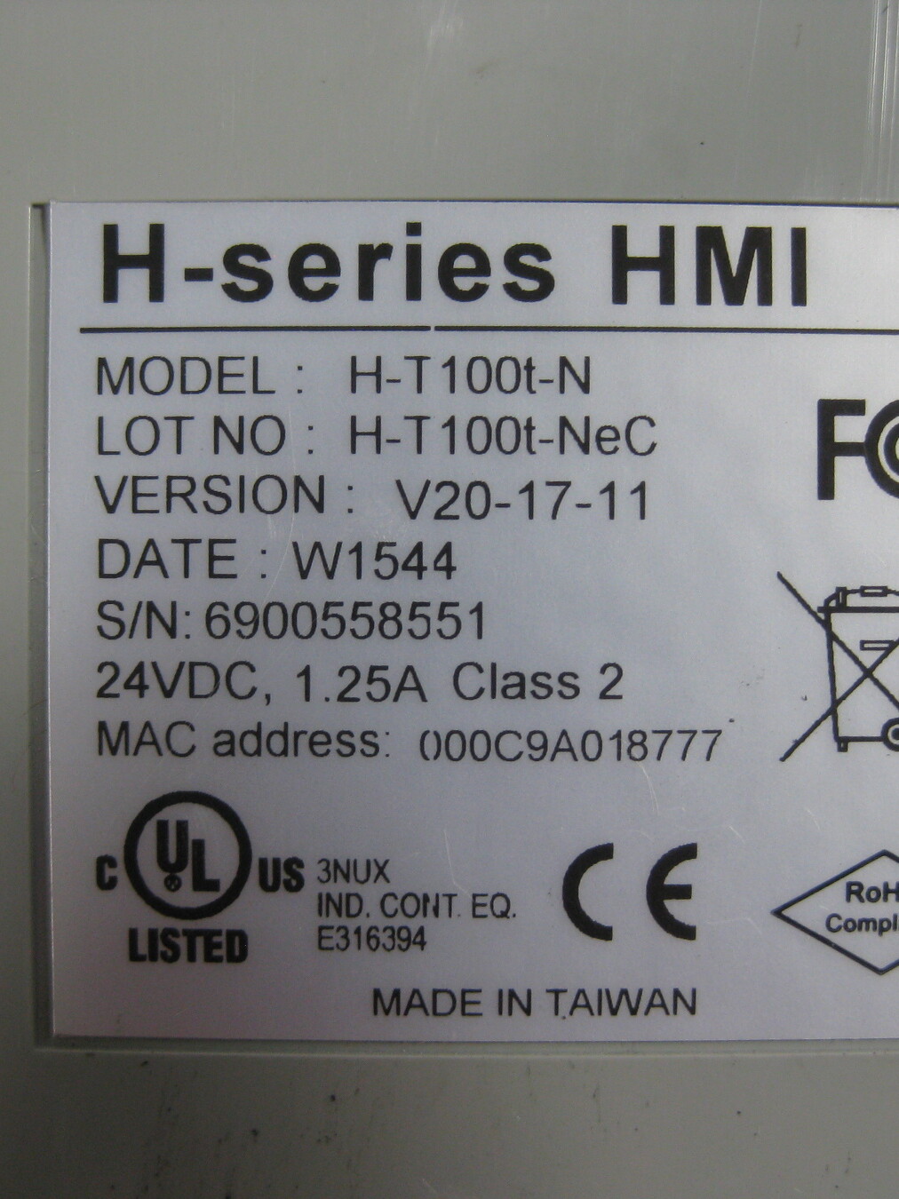 JESS Repair Service in Malaysia - Repair H-SERIES HMI H-T100T-N, Best ...