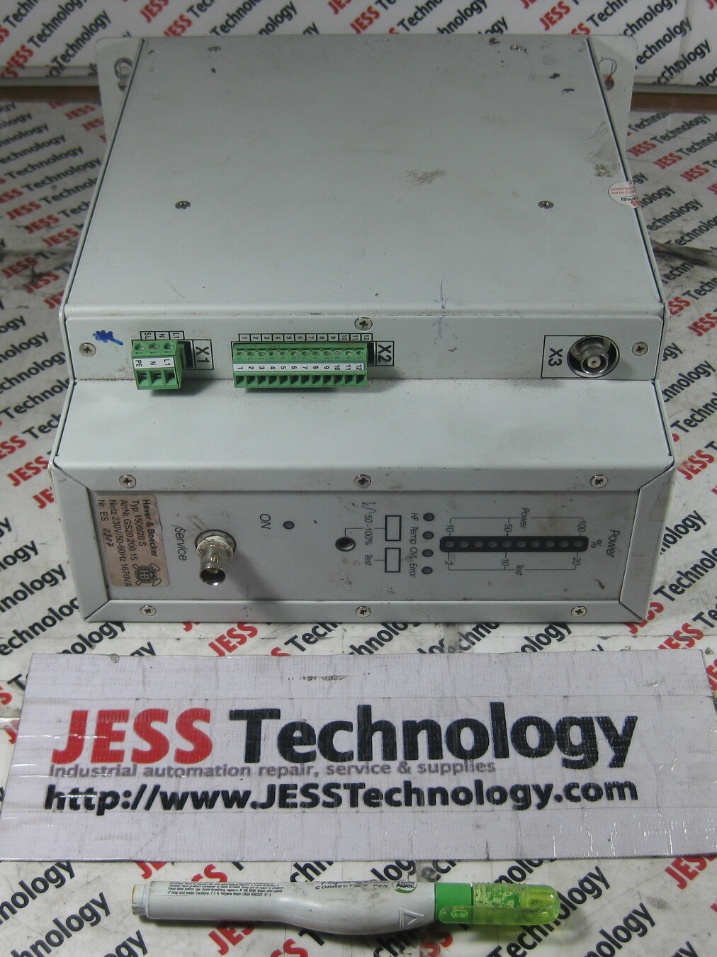 JESS Repair Service in Malaysia - Repair HAVER & BOECKER SERVO DRIVER ...