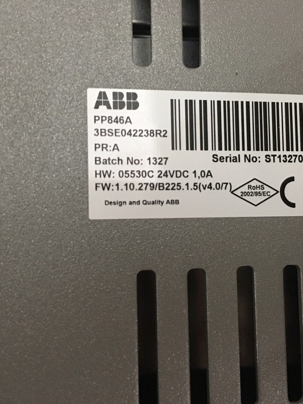JESS Repair Service in Malaysia - Repair ABB HMI MODULE ABB PANEL 800 PP846A, Best Repair ...
