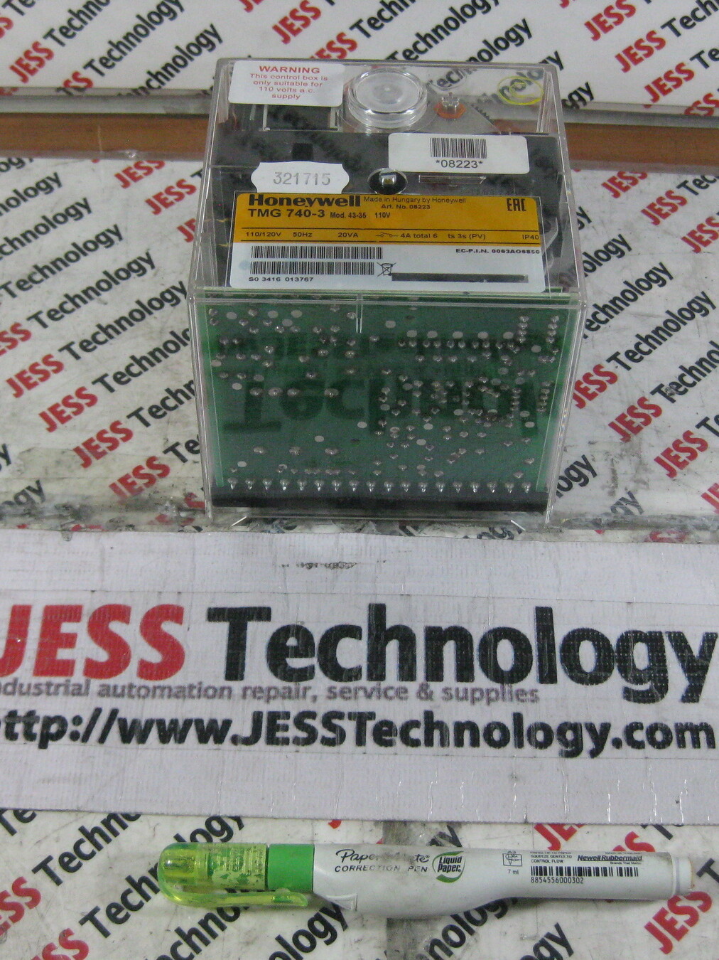 JESS Repair Service in Malaysia - Repair HONEYWELL CONTROL BOX TMG740-3 ...
