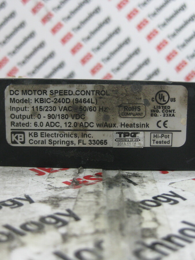 JESS Repair Service in Malaysia - Repair KB ELECTRONICS DC MOTOR SPEED ...