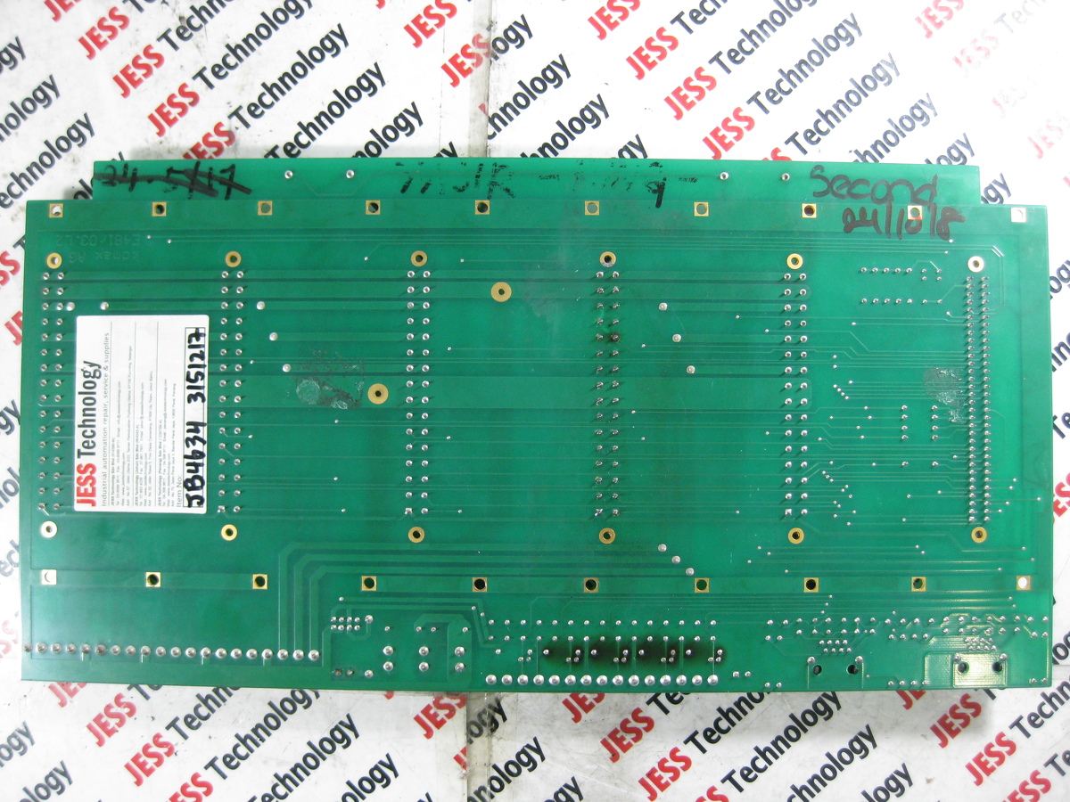 JESS Repair Service in Malaysia - Repair KOMAX AG BACKPLANE BOARD ...