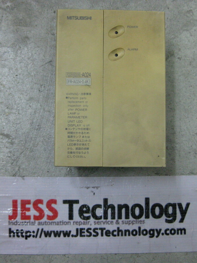 JESS Repair Service in Malaysia - Repair Mitsubishi FREQROL INVERTER FR-A024-0.4K, Best Repair ...