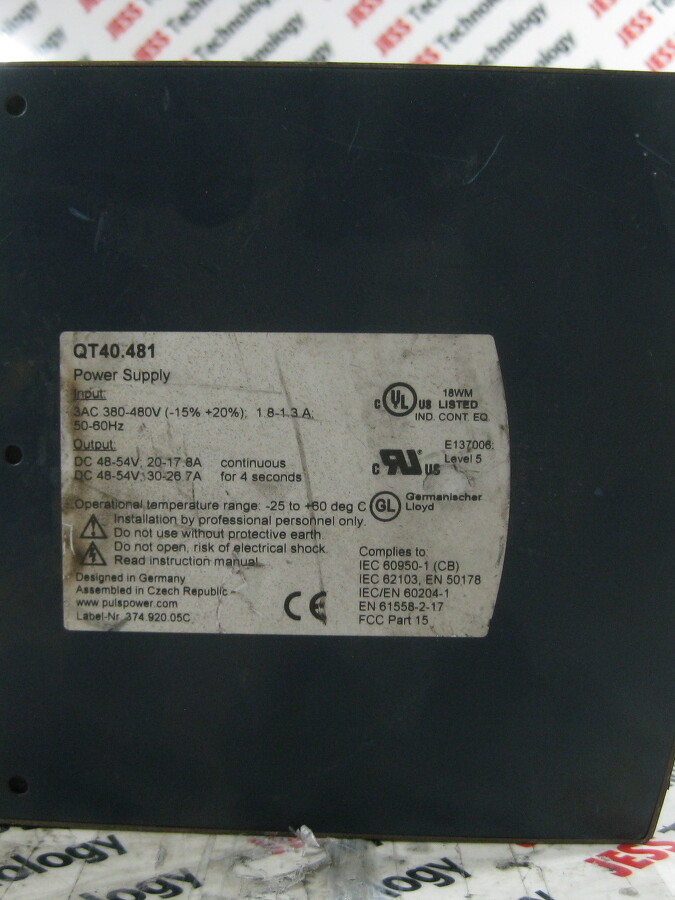 JESS Repair Service in Malaysia - Repair - POWER SUPPLY QT40.481, Best ...