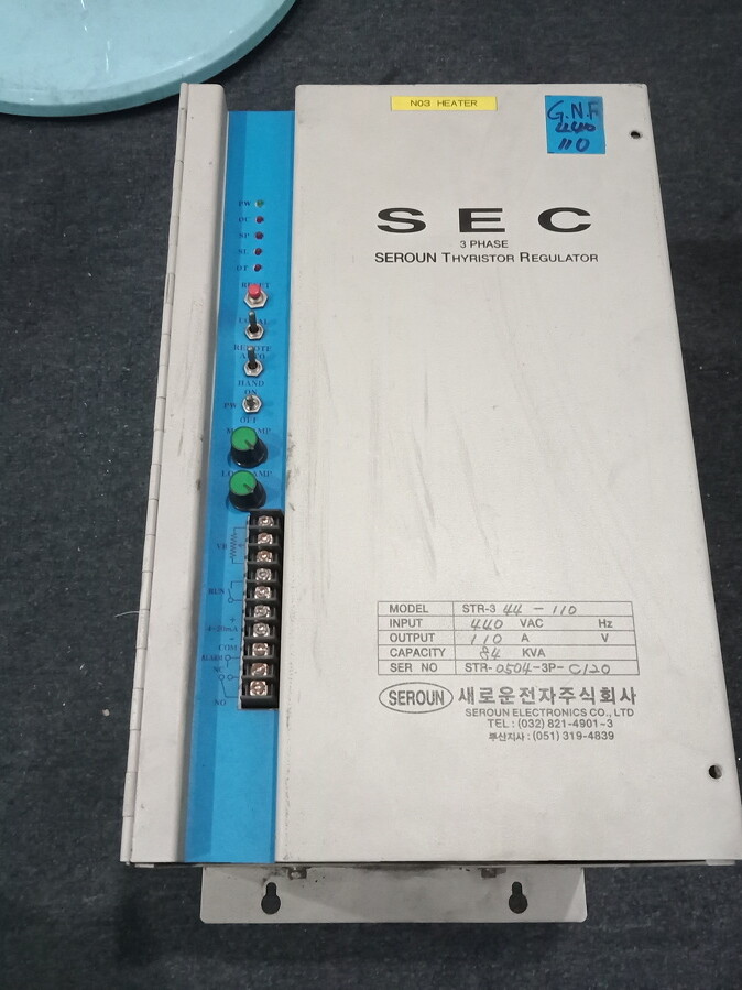 JESS Repair Service in Malaysia - Repair SEC SEROUN THYRISTOR REGULATOR ...