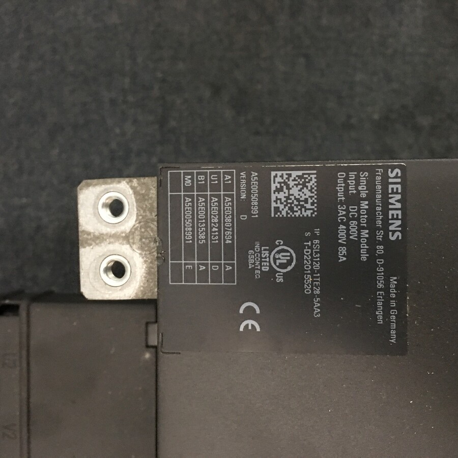 SIEMENS SINAMIC SINGLE MOTOR MODULE Archives - JESS Technology Malaysia ...