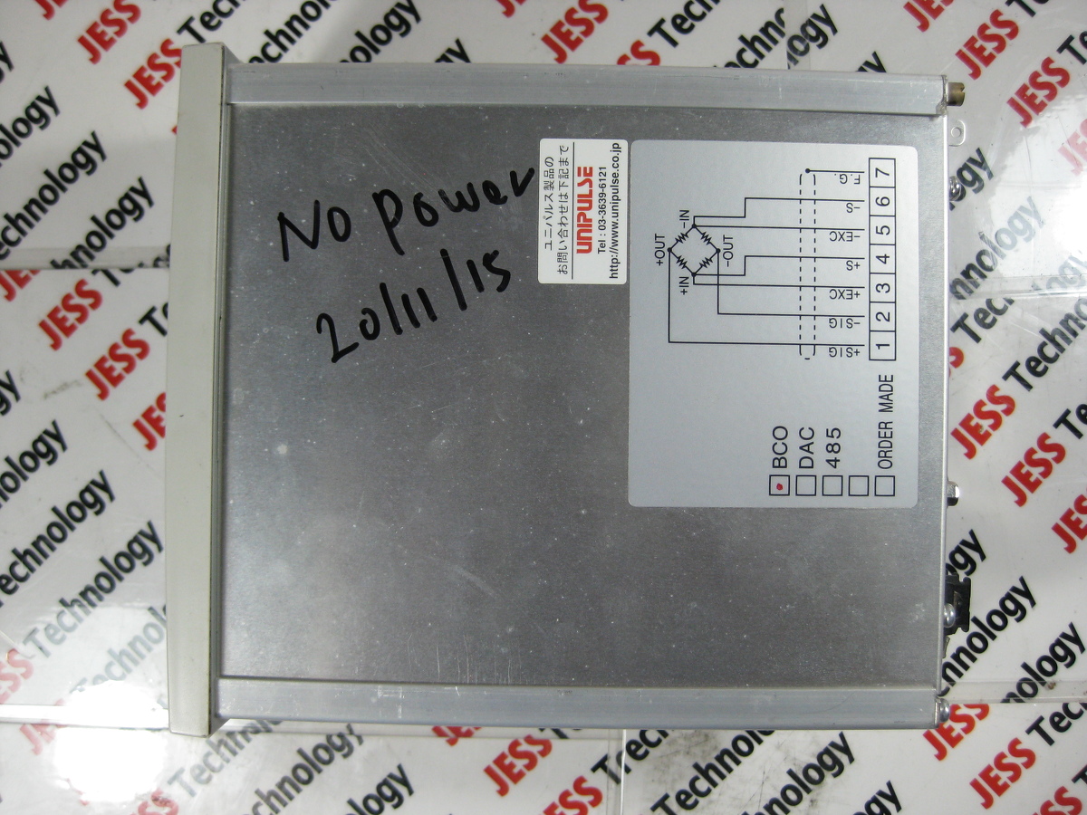 JESS Repair Service in Malaysia - Repair UNIPULSE WEIGHING CONTROLLER ...