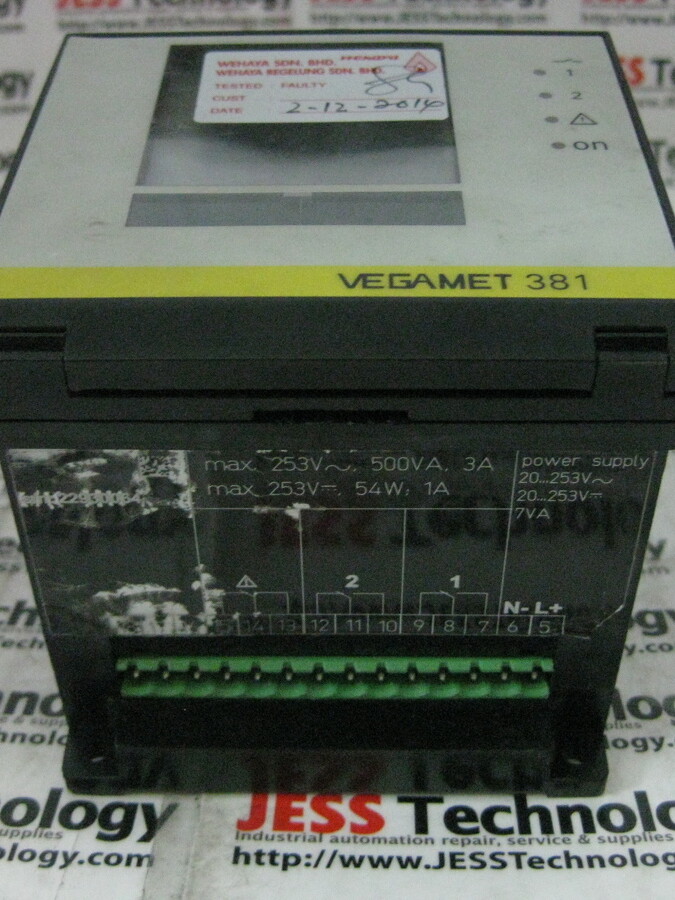 JESS Repair Service in Malaysia - Repair VEGA VEGAMET 381 MET331XX ...