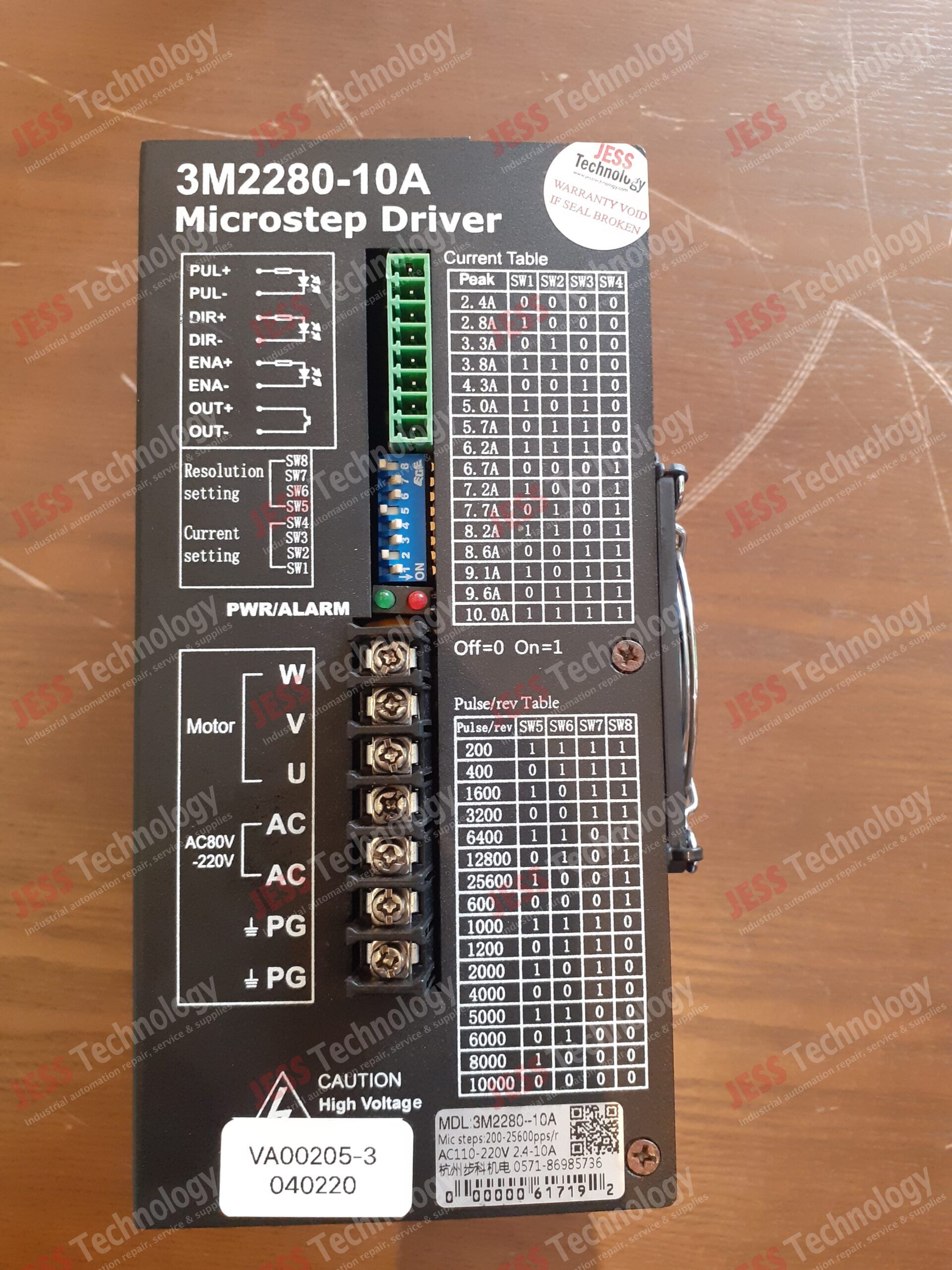 JESS Repair Service in Malaysia - Repair MICROSTEP DRIVER Microstep ...