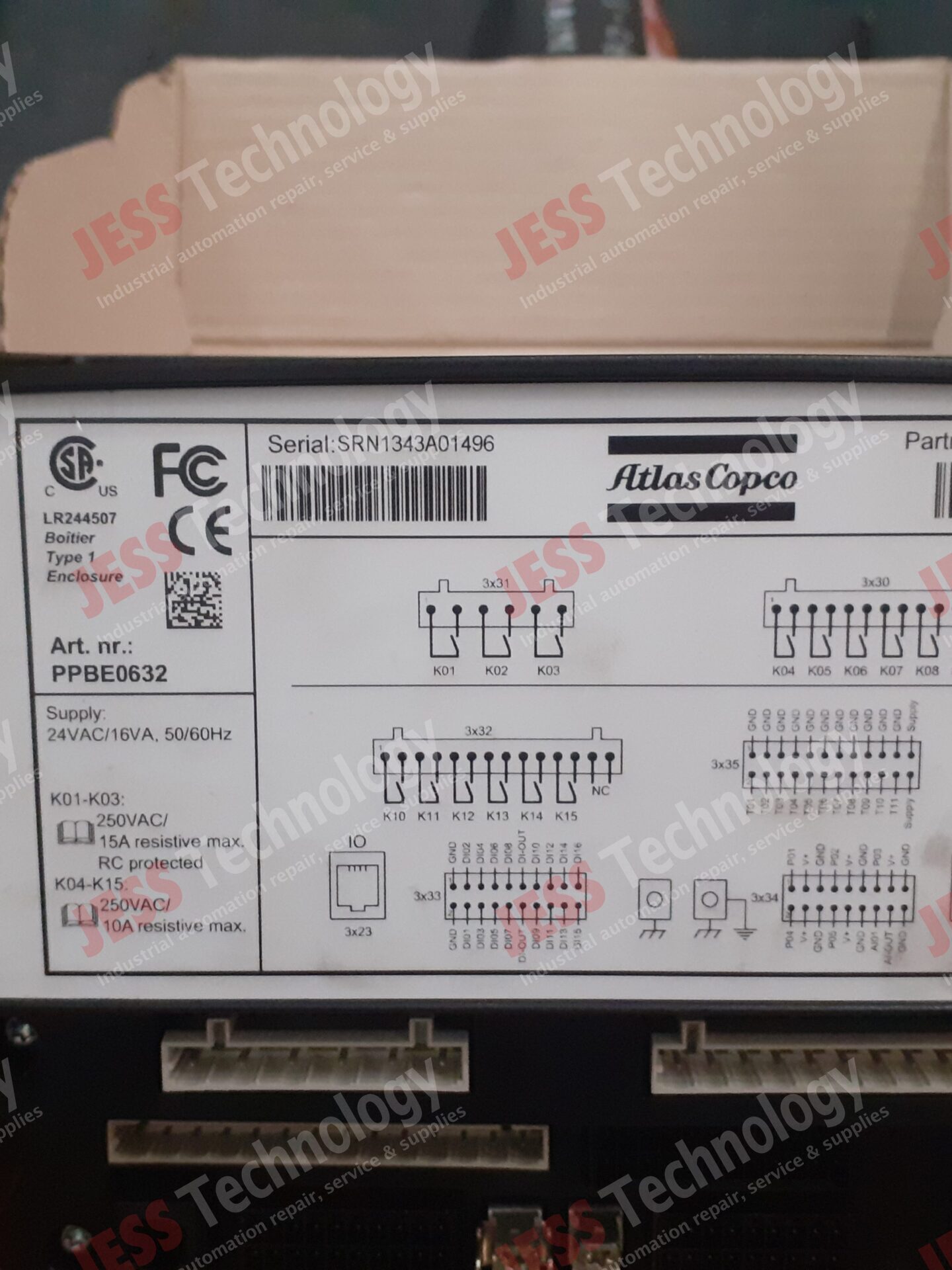 JESS Repair Service in Malaysia - Repair ATLAS COPCO Brand: Atlas Copco ...