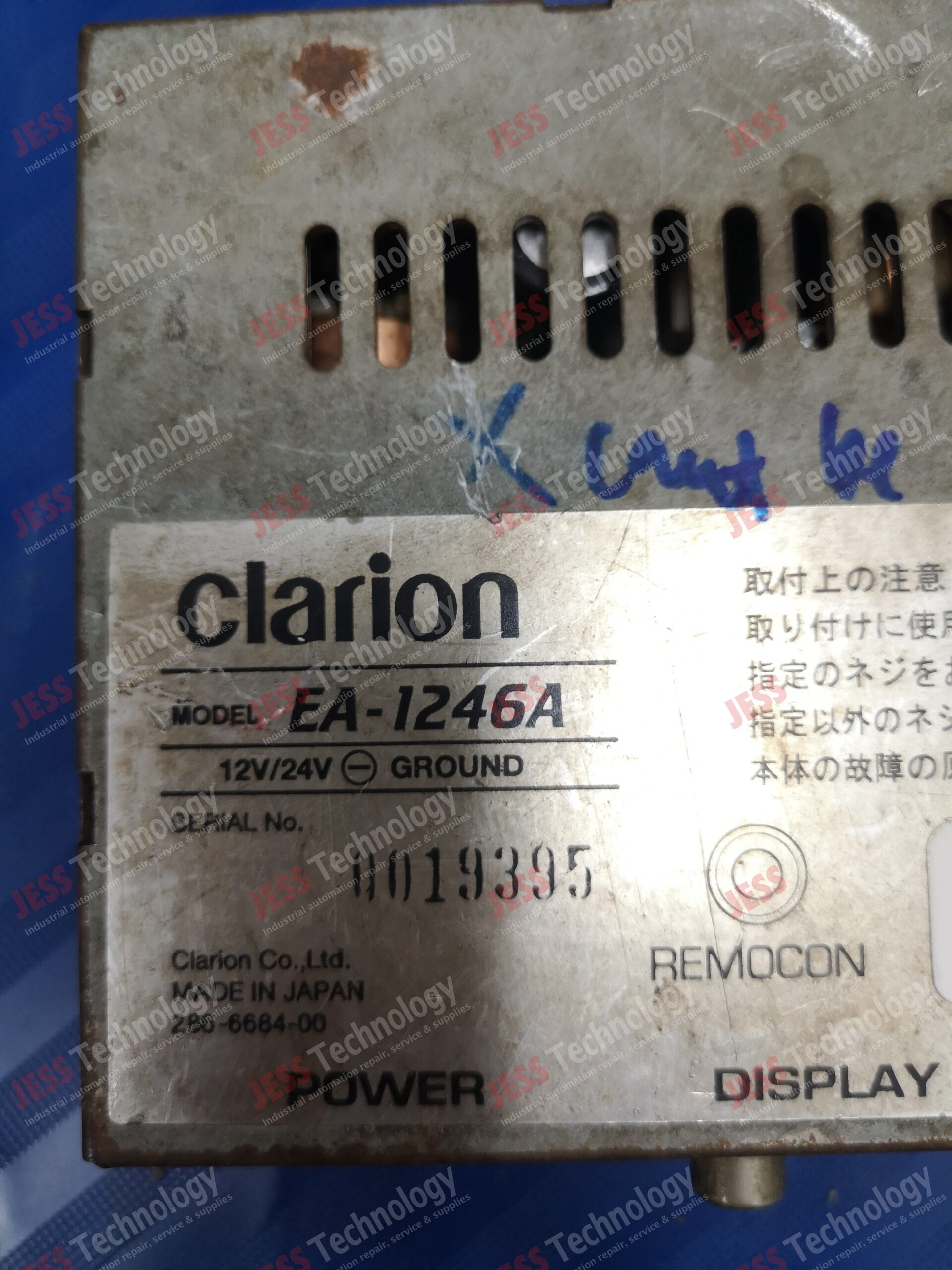 JESS Repair Service in Malaysia - Repair CLARION Clarion power supply ...