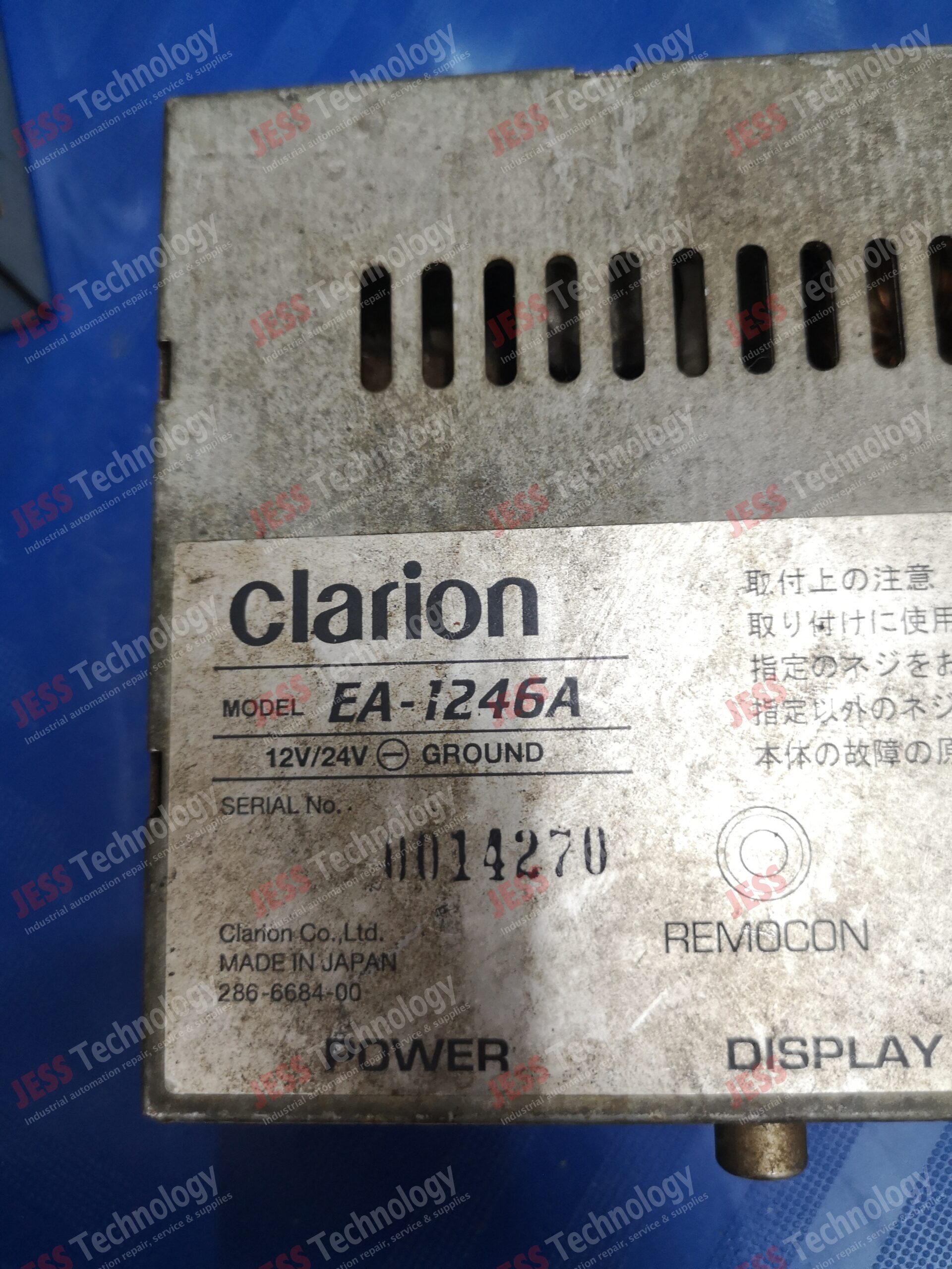 JESS Repair Service in Malaysia - Repair CLARION Clarion power supply ...
