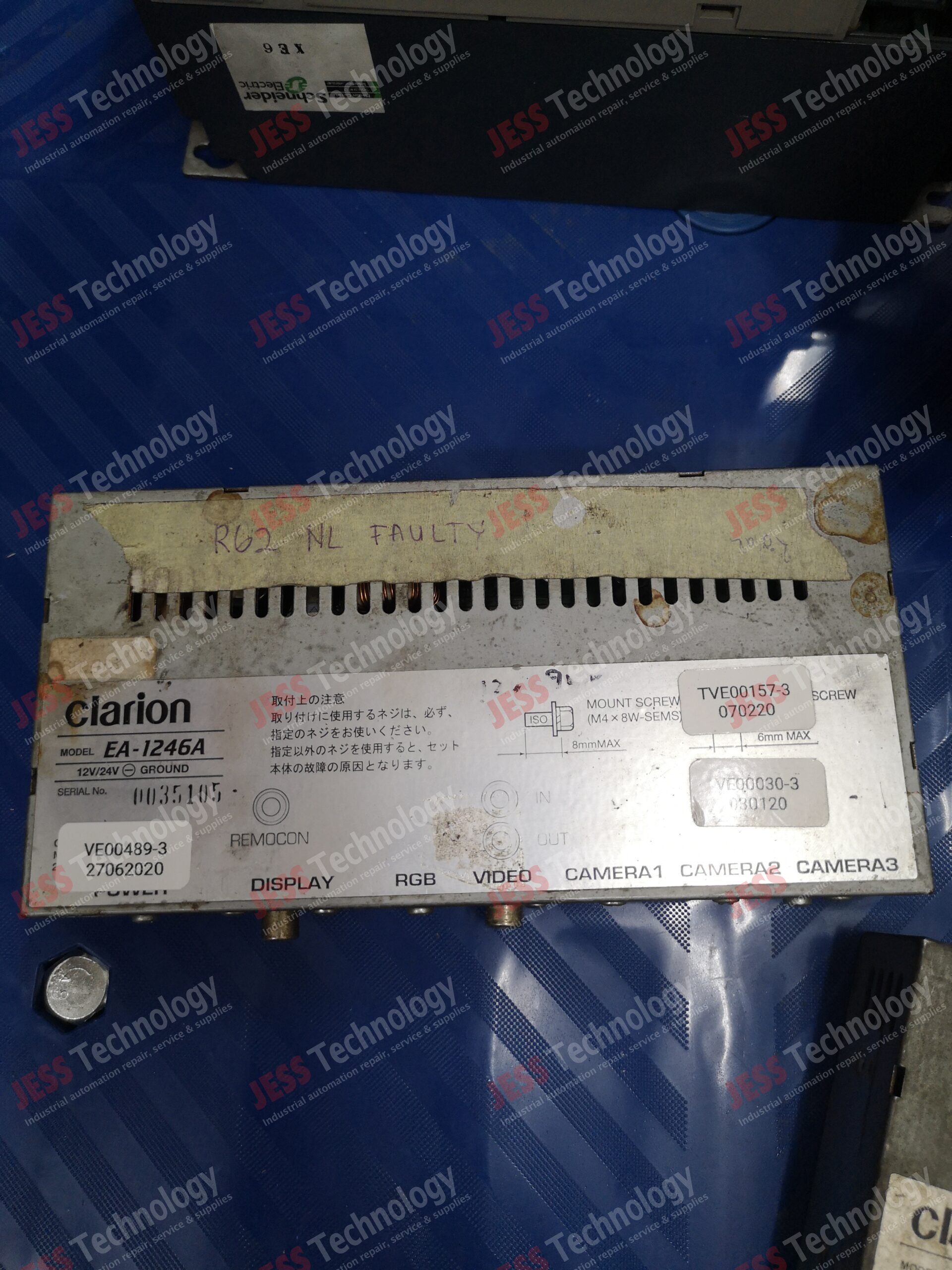 JESS Repair Service in Malaysia - Repair CLARION Clarion power supply ...