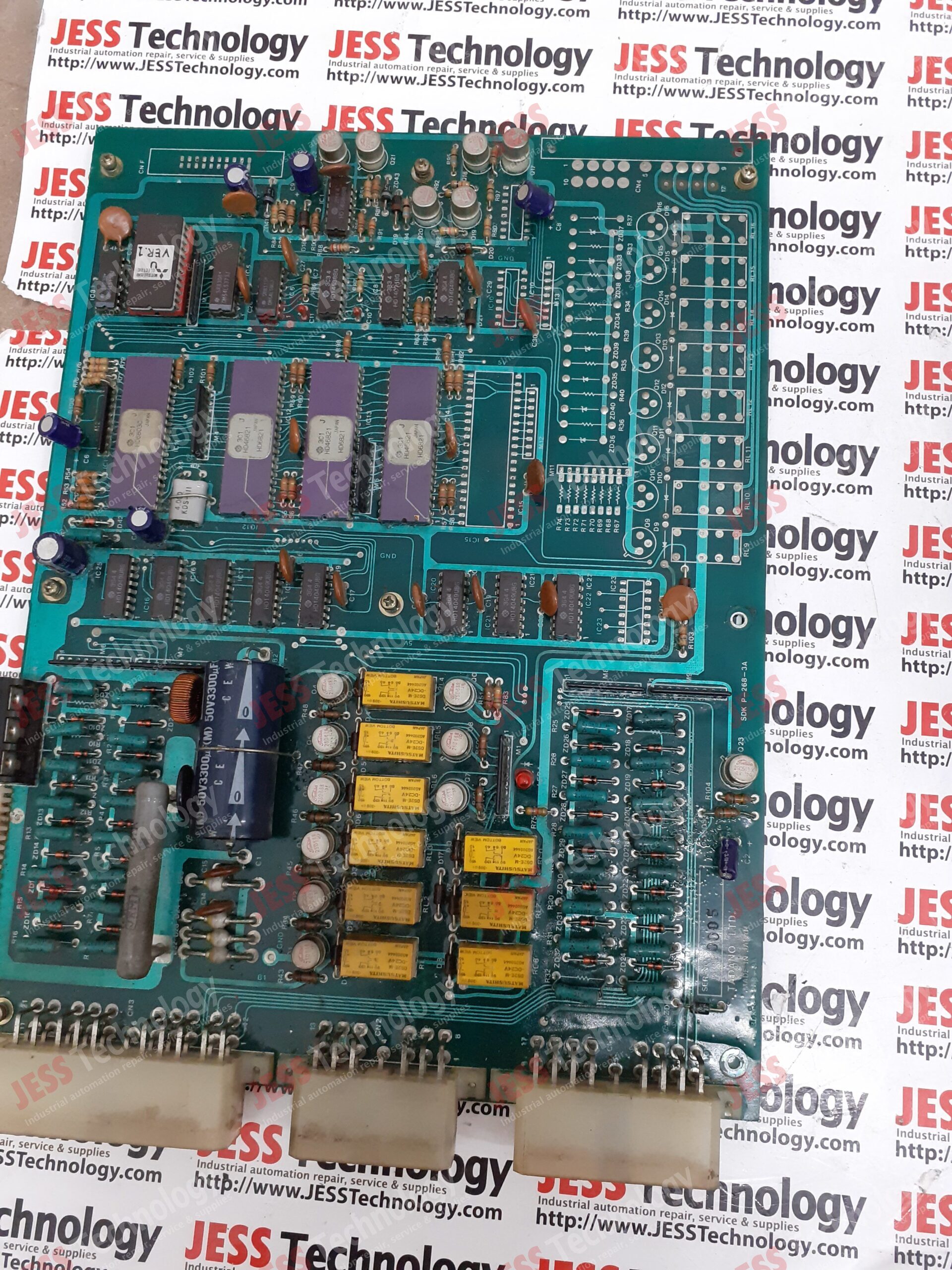 JESS Repair Service in Malaysia - Repair TADANO Pcb 0005 SDK P-268-3A ...