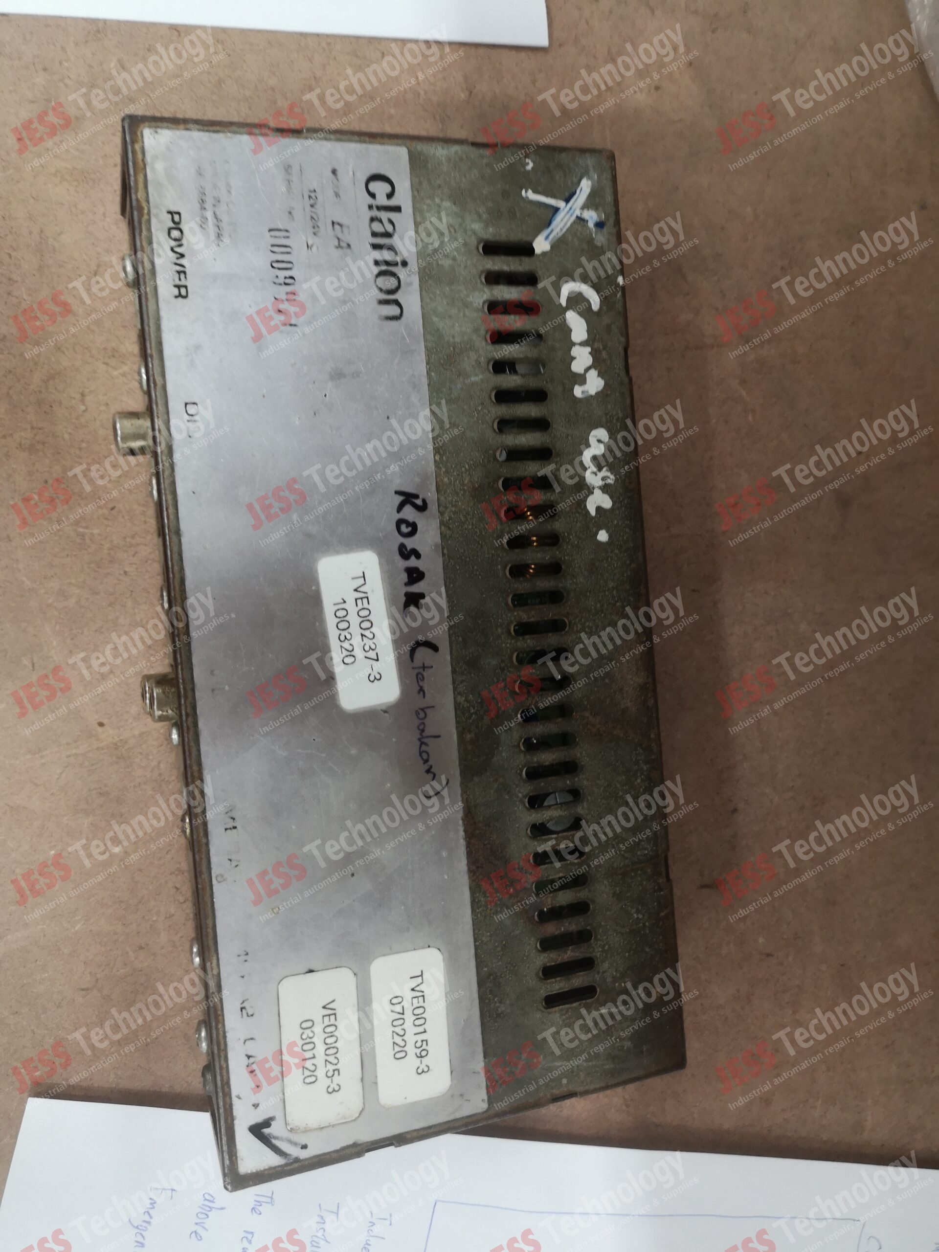 JESS Repair Service in Malaysia - Repair CLARION Clarion power supply ...