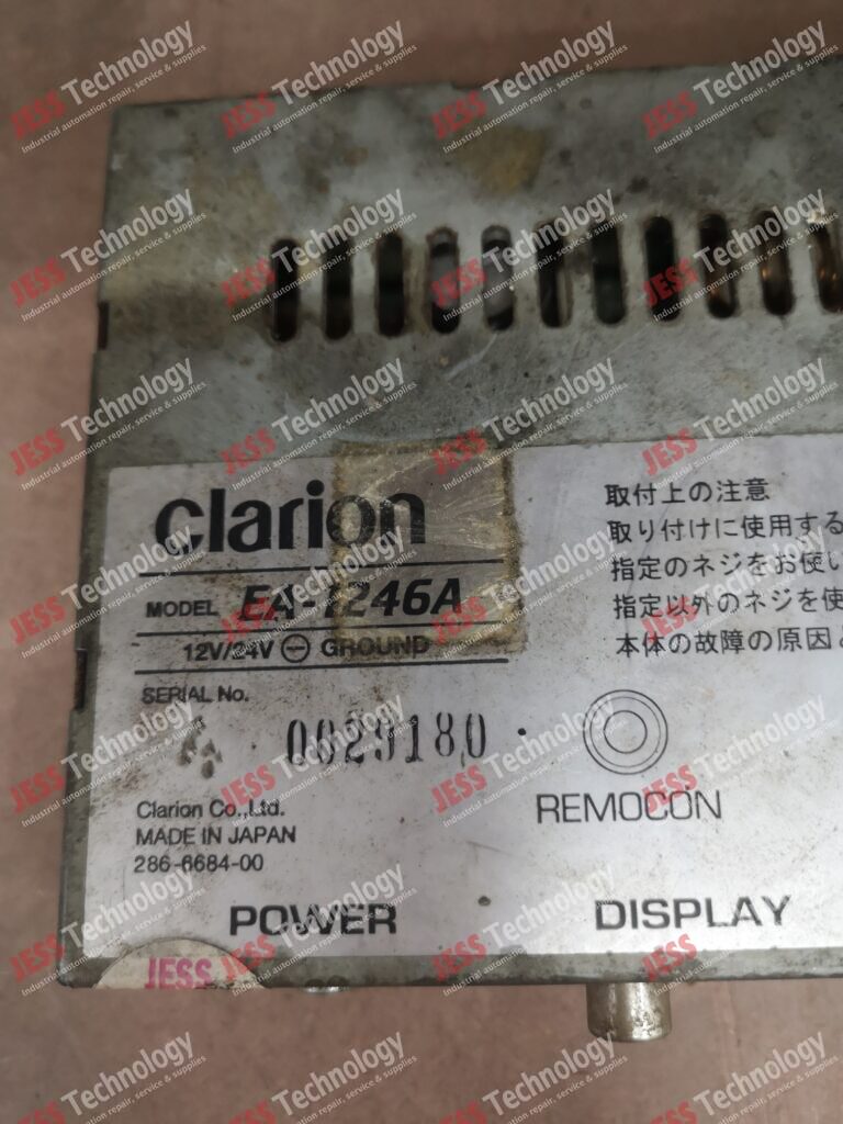 JESS Repair Service in Malaysia - Repair CLARION Clarion power supply ...
