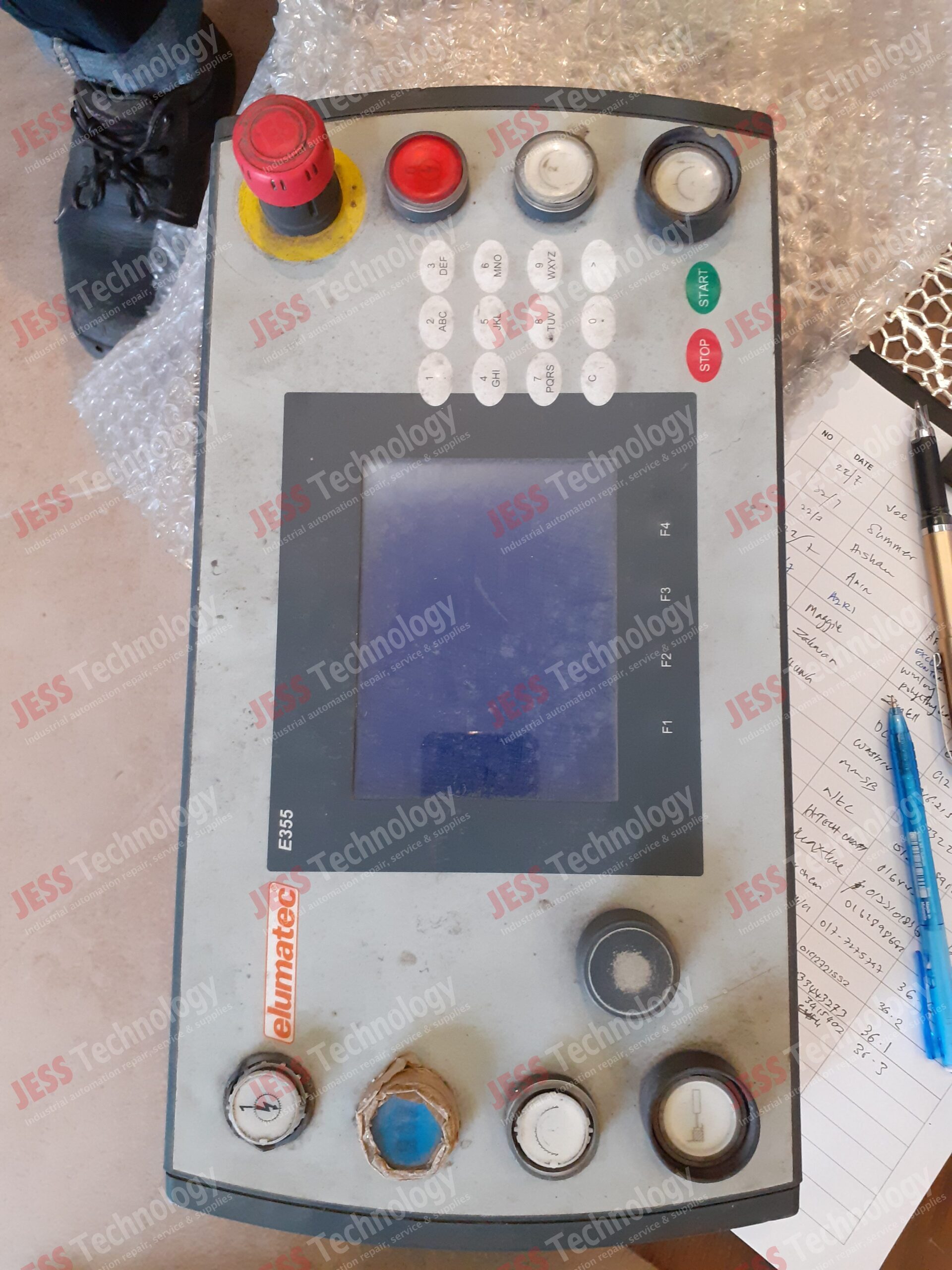 JESS Repair Service in Malaysia - Repair ELUMATEC Panel elumatec - E355 ...