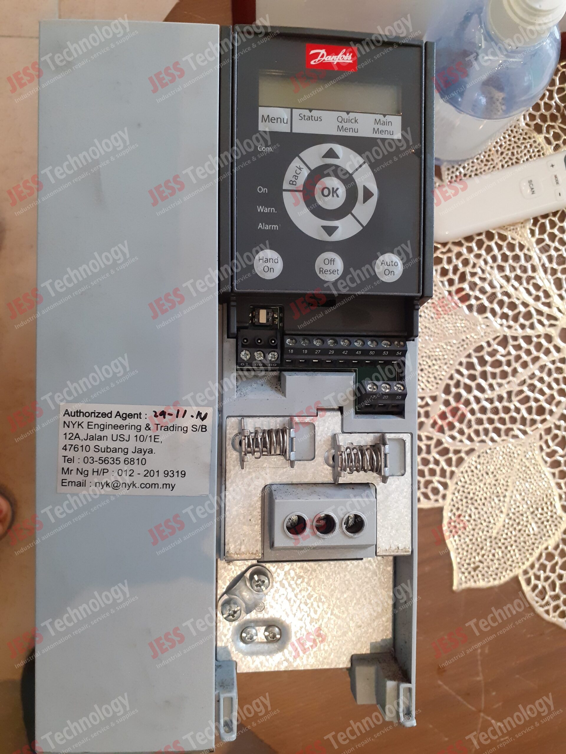 JESS Repair Service in Malaysia - Repair DANFOSS Danfoss inverter 464213A303 131L9870, Best ...