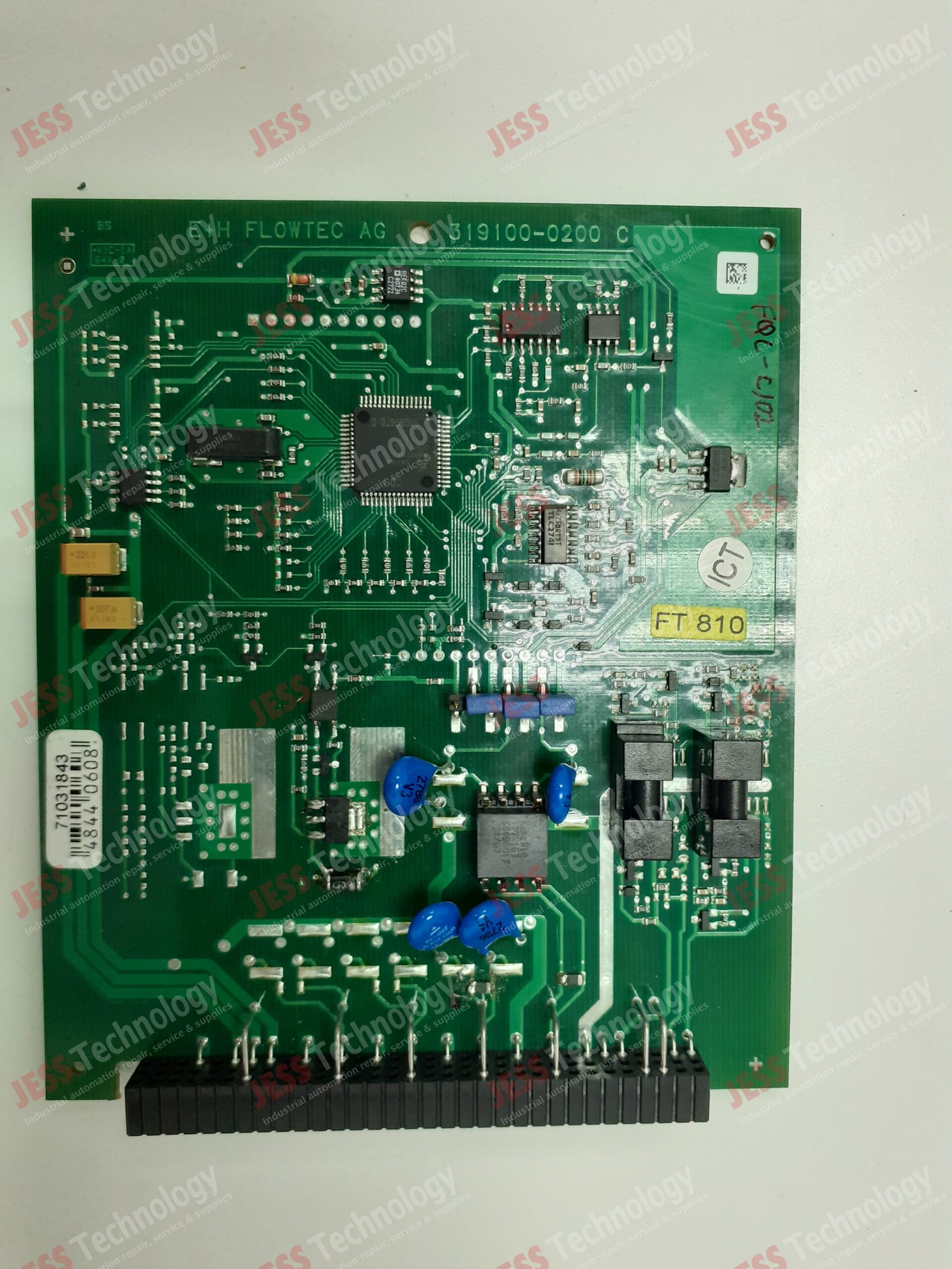 JESS Repair Service in Malaysia - Repair E+H FLOWTEC Pcb board 4844 0608 319100-0200 C, Best ...