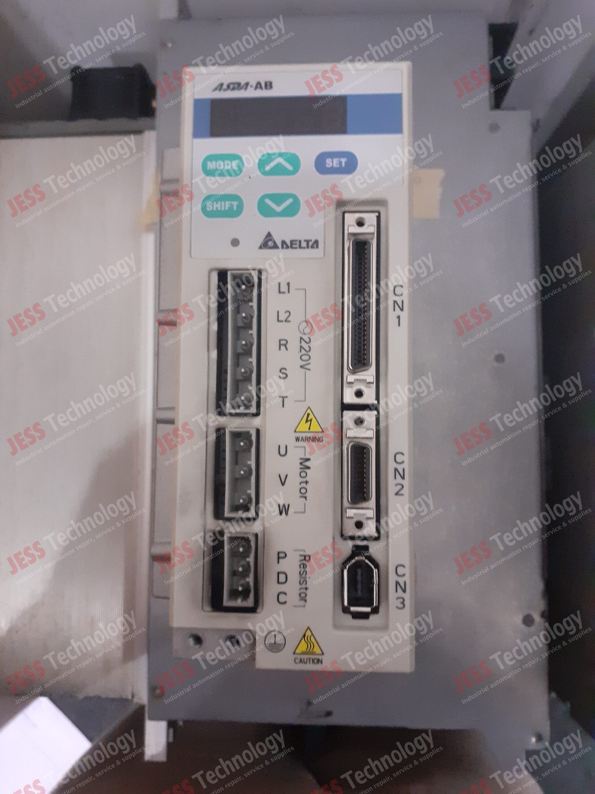 JESS Repair Service in Malaysia - Repair DELTA Brand: Delta AC Servo Drive Model: ASD-A042-AB SN ...