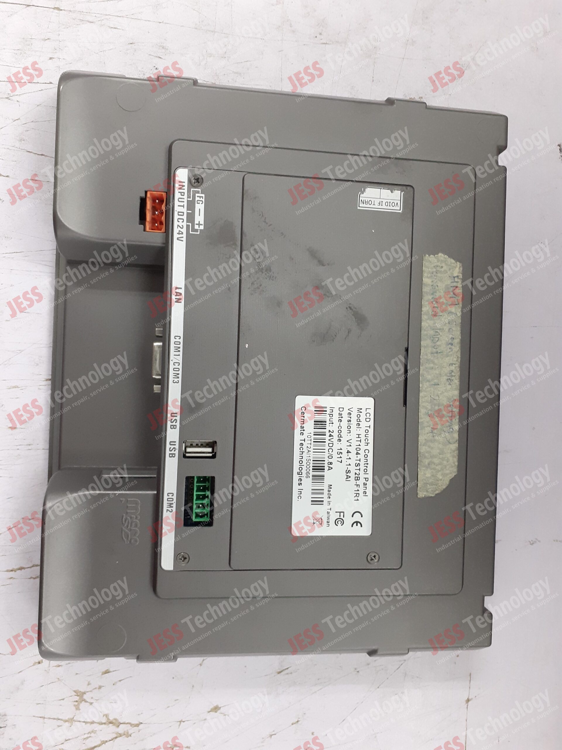 JESS Repair Service in Malaysia - Repair PANEL MASTER Touch panel 10TT2AI1500066 HT104-TST2B ...