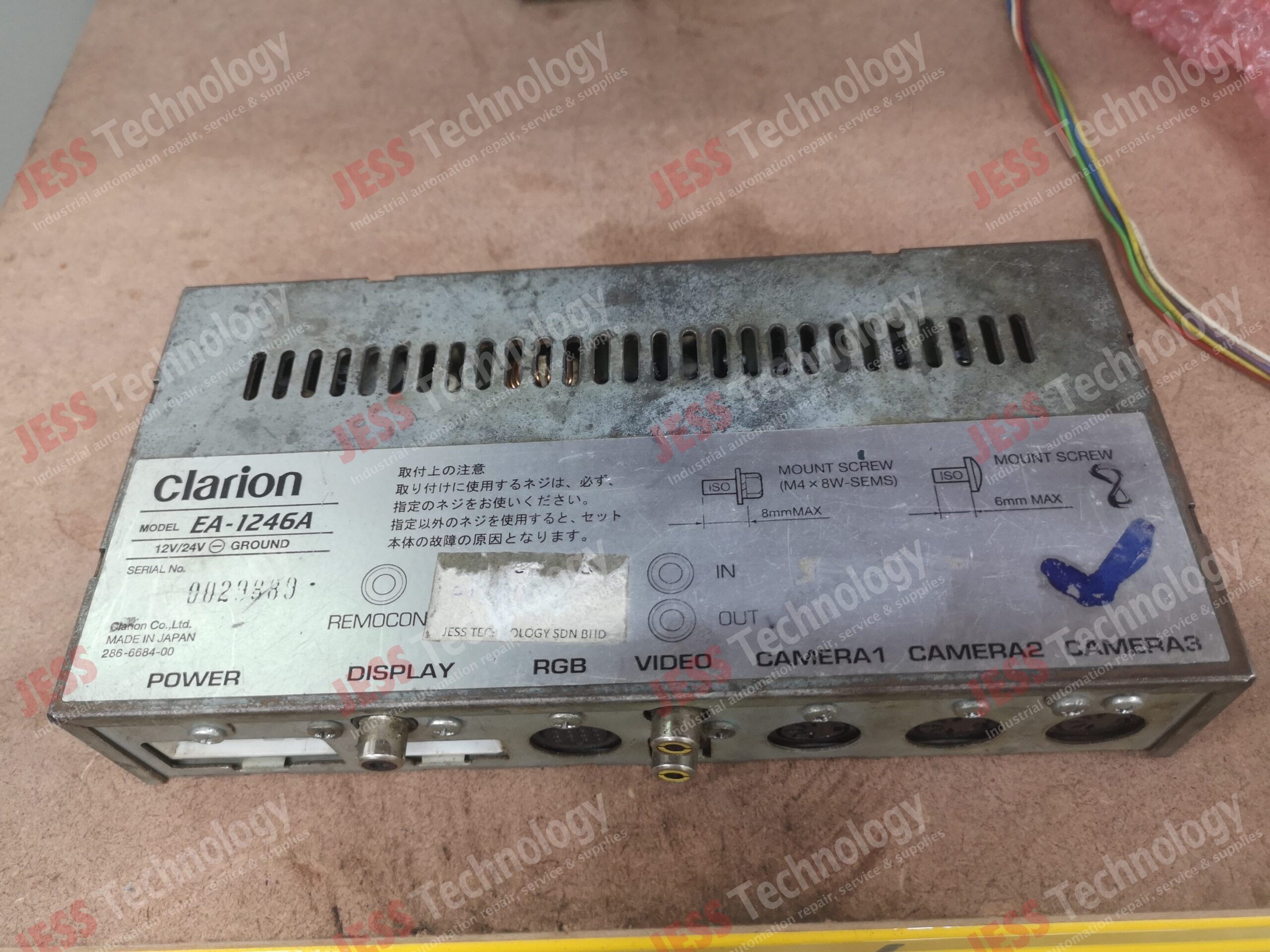 JESS Repair Service in Malaysia - Repair CLARION Clarion power supply ...