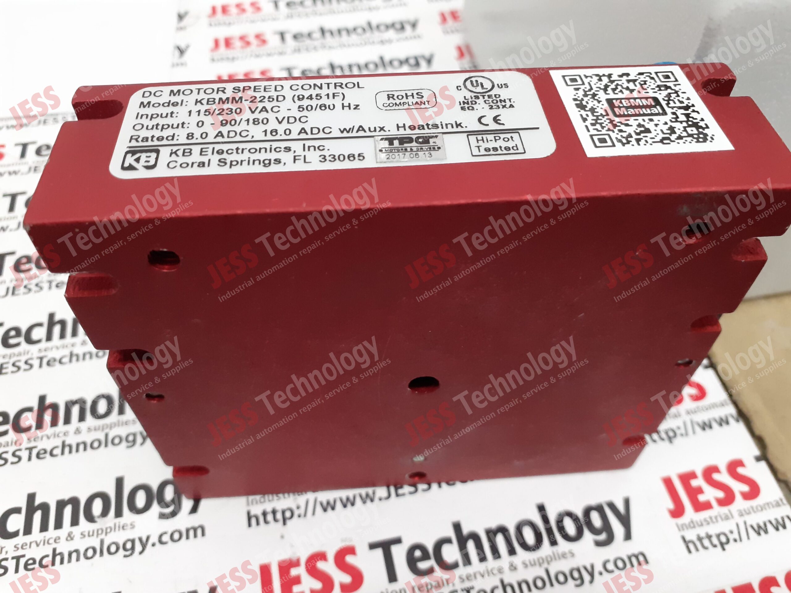 JESS Repair Service in Malaysia - Repair KB ELECTRONICS Dc motor speed ...