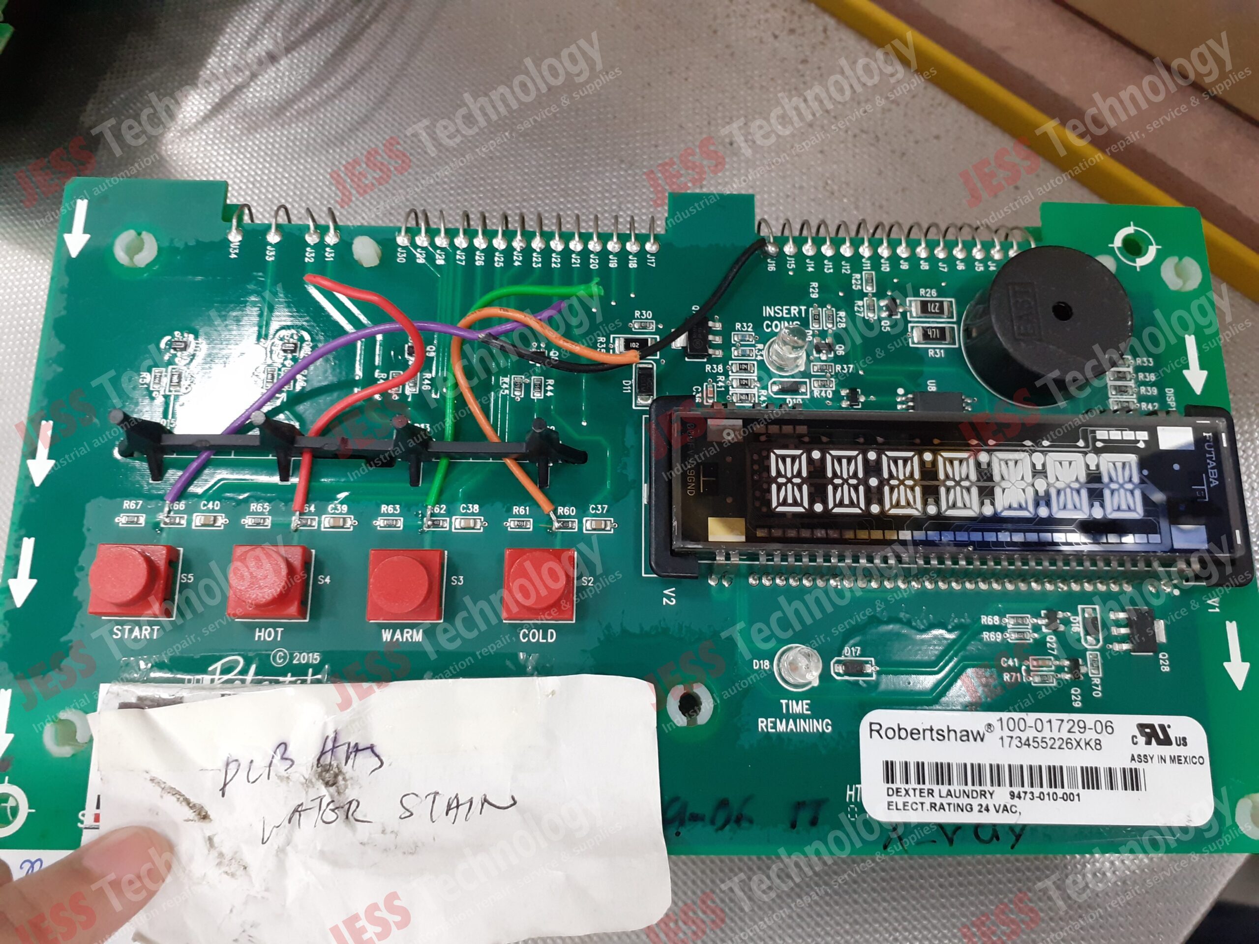 JESS Repair Service in Malaysia - Repair ROBERTSHAW Pcb board - 100 ...