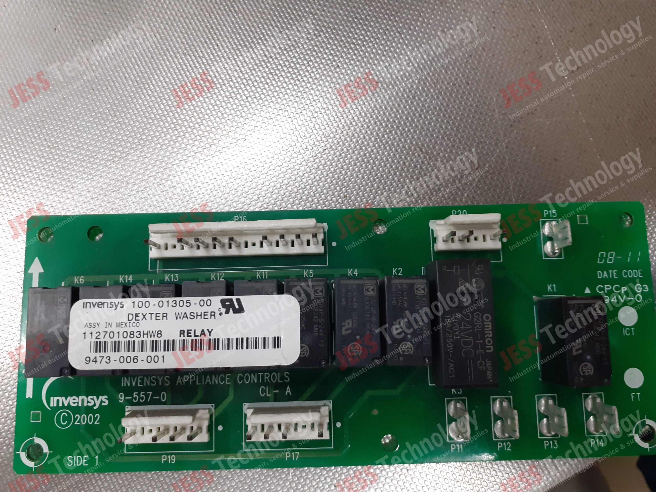 JESS Repair Service in Malaysia - Repair INVENSYS RELAY Pcb board 112701083HW8 100-01305-00 ...